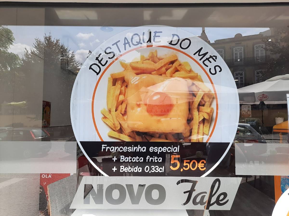 Menu em Novo Fafe - Padaria, Pastelaria, Snack-Bar - Pizzaria, Fafe