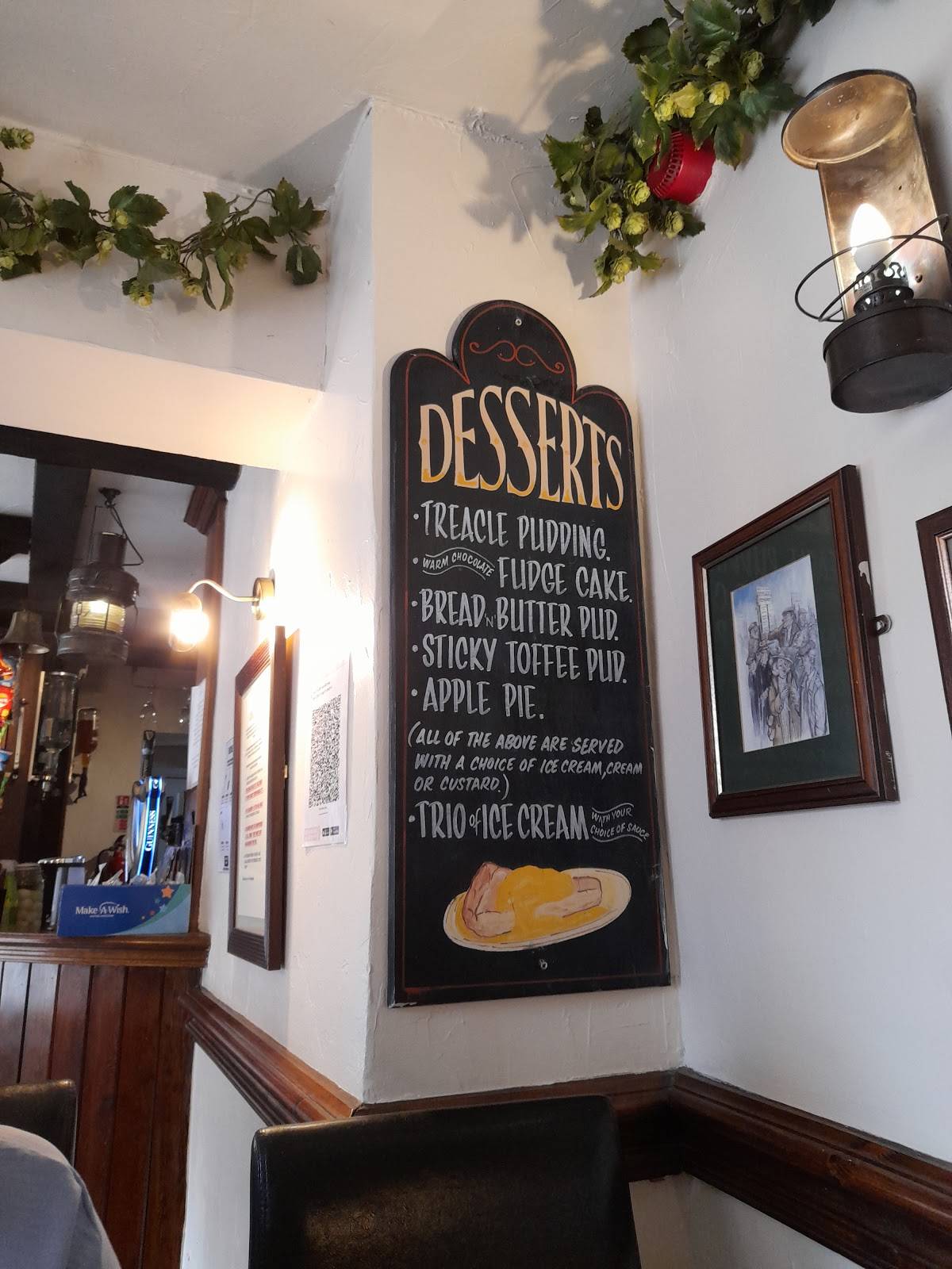 Menu at Farriers Arms pub & bar, Worcester