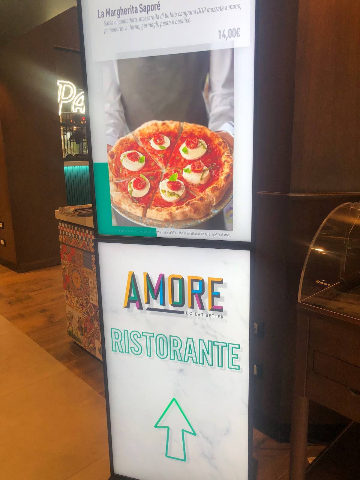 Menu da Autogrill Badia al Pino Ovest fast food, Casilina Est/ovest