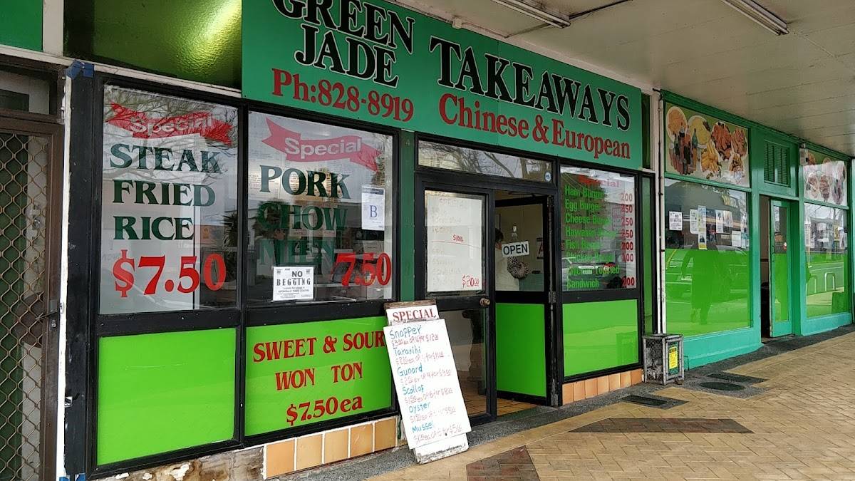 Menu at Green Jade Takeaways fast food, Auckland, Great N Rd