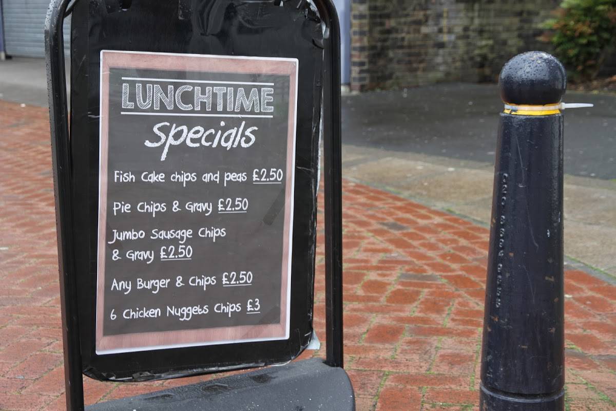Menu at Leyland Cross Fish & Chips fast food, Leyland