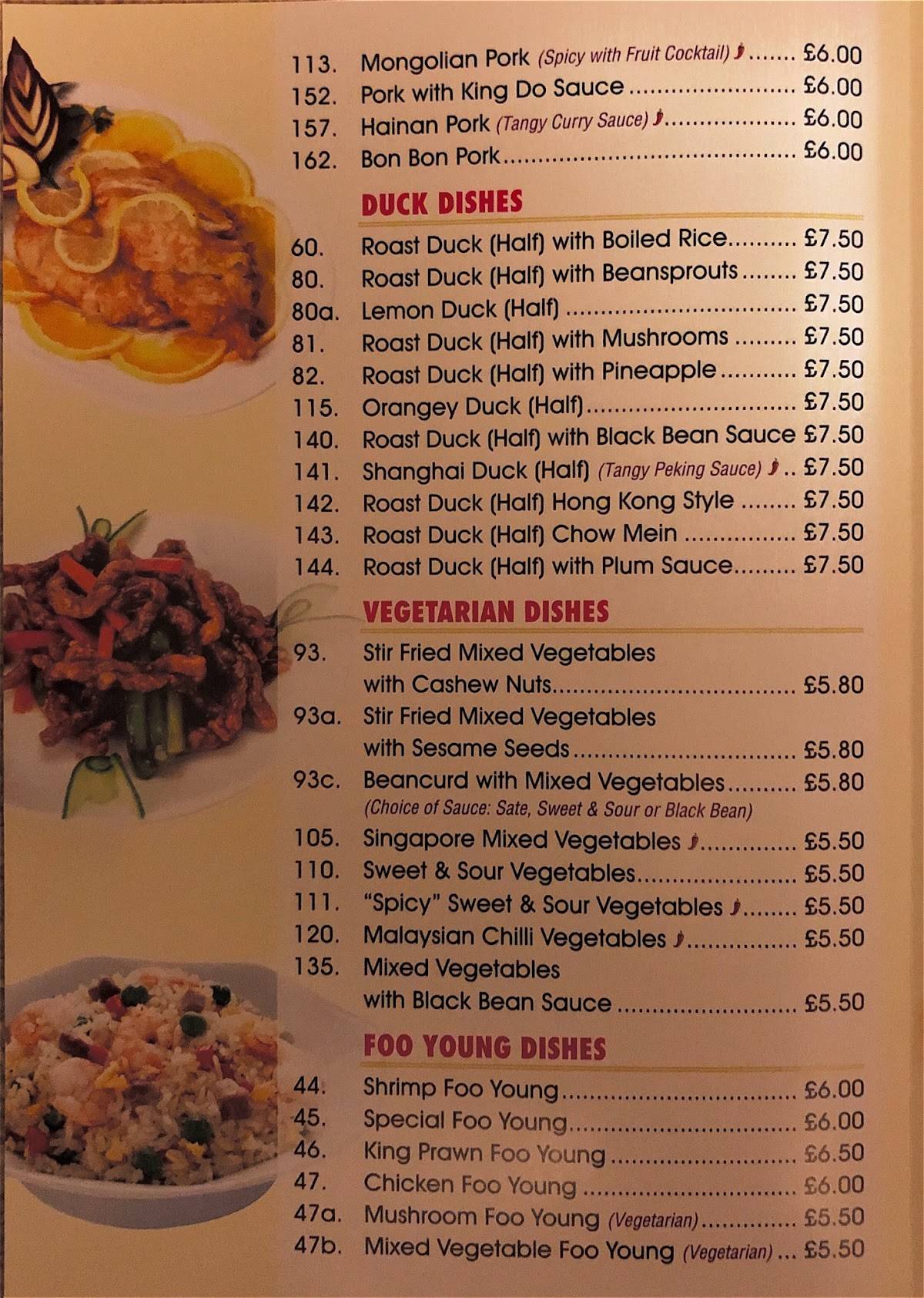 Menu at Millennium House fast food, Ilfracombe