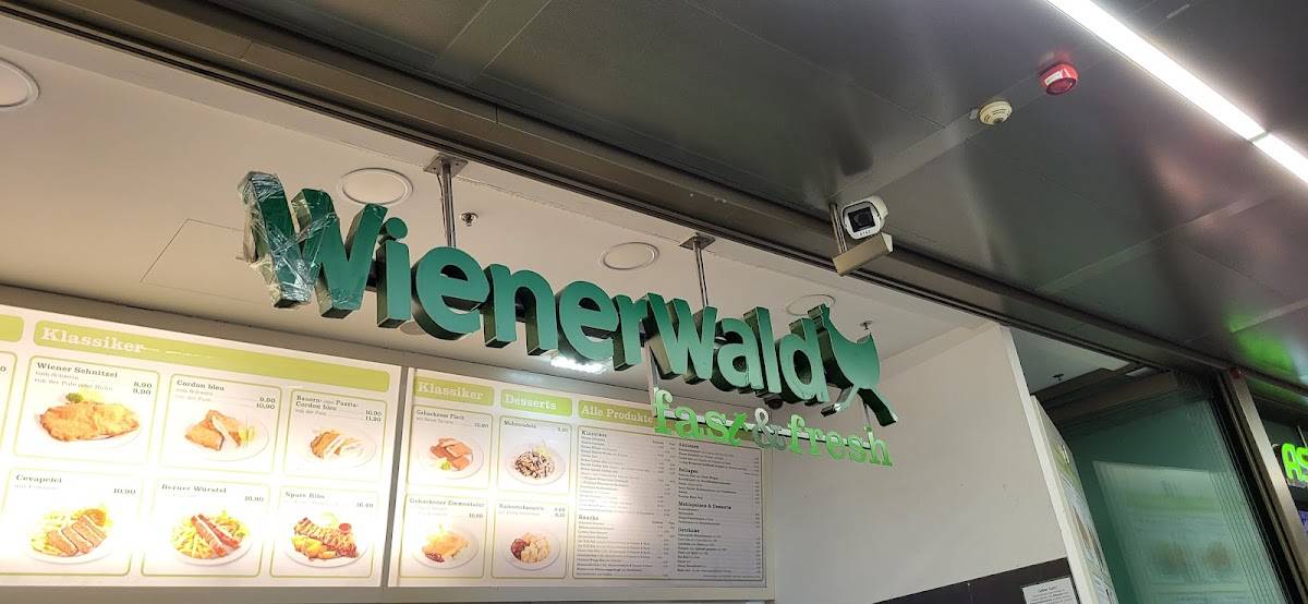 Speisekarte von WienerWald fast & fresh - Wien Hauptbahnhof fast Food ...