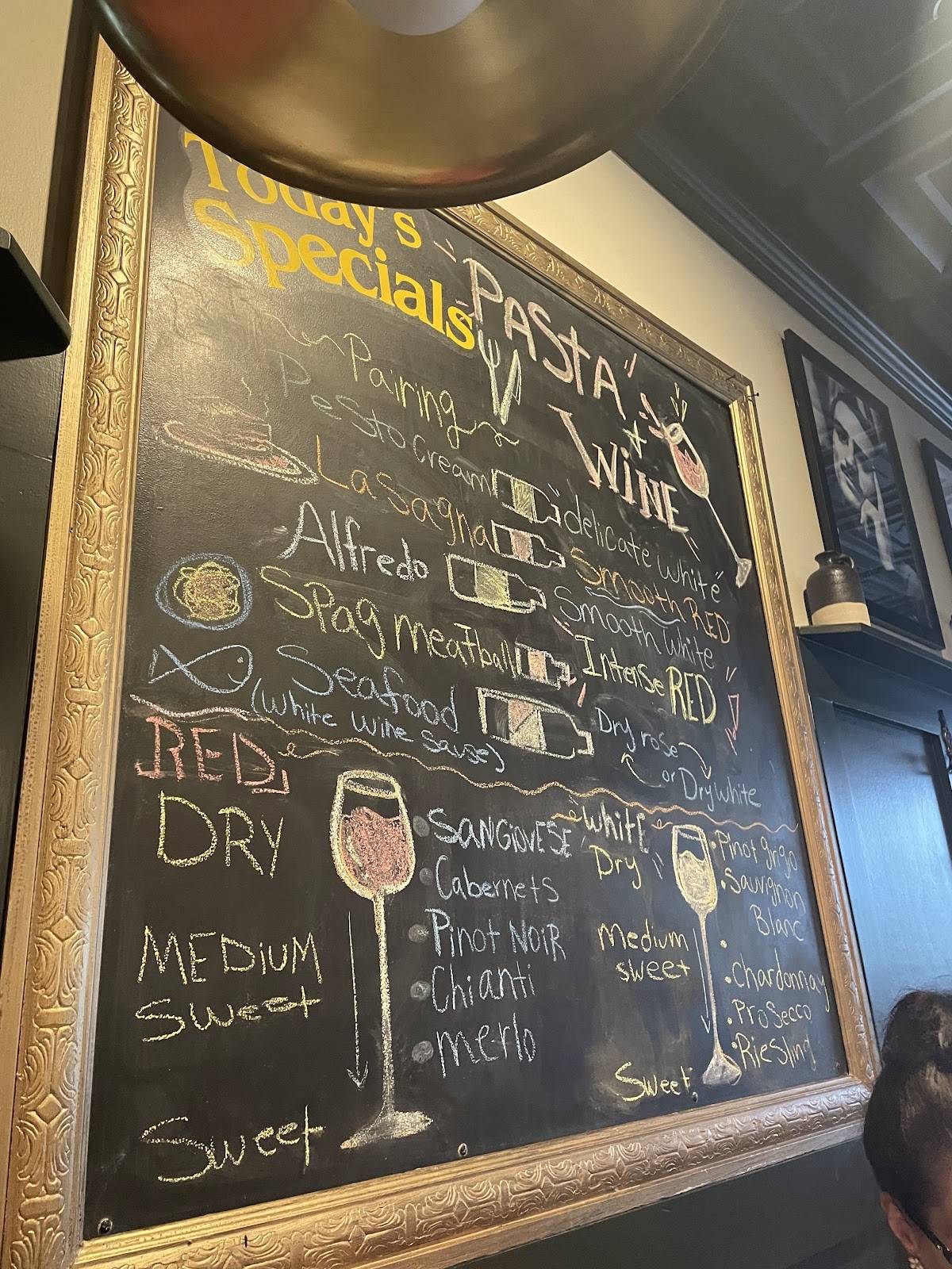 Menu at Fat Clemenza's pizzeria, Miramar Beach
