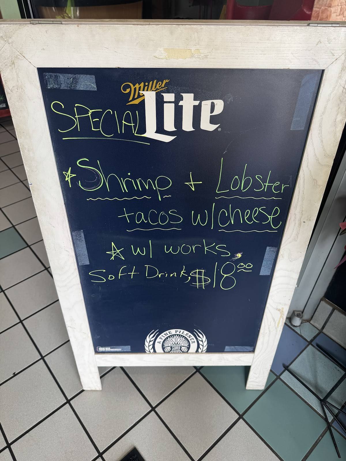 Menu at Flamingos Latin bar and grill, Amarillo