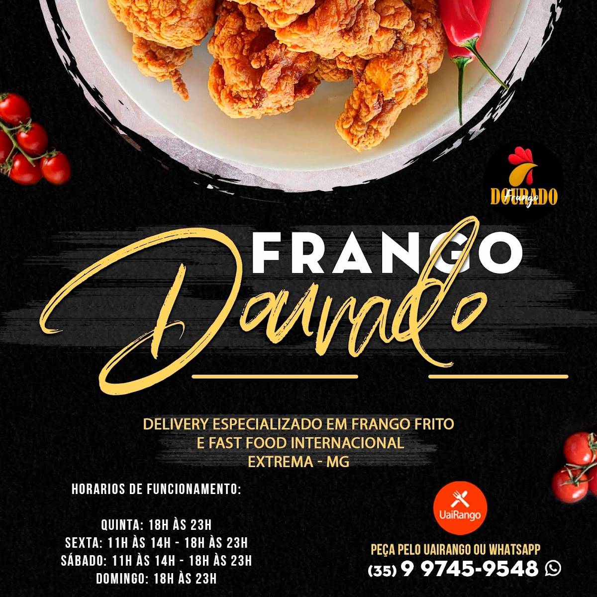 Menu em Frango Dourado restaurante, Extrema