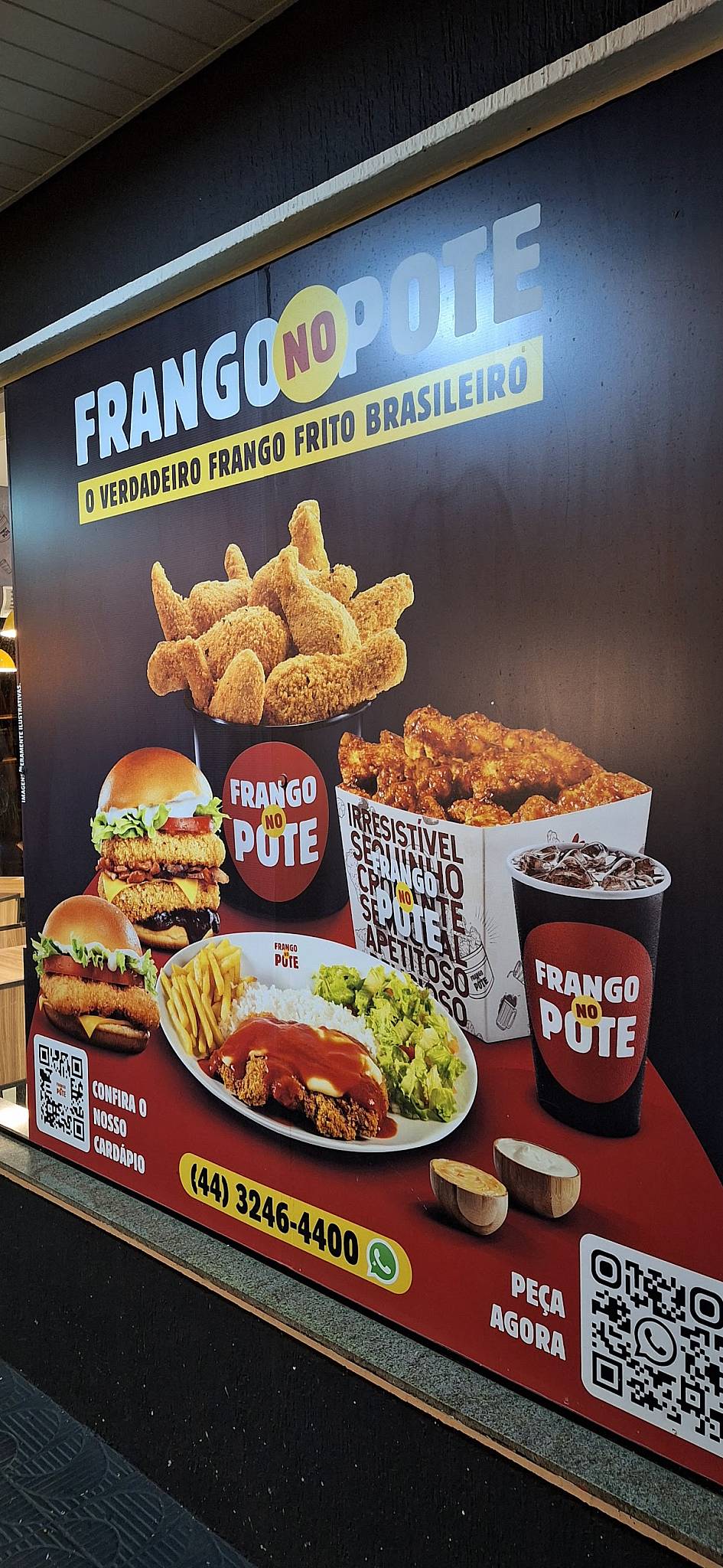 Menu em Frango no Pote restaurante, Maringá