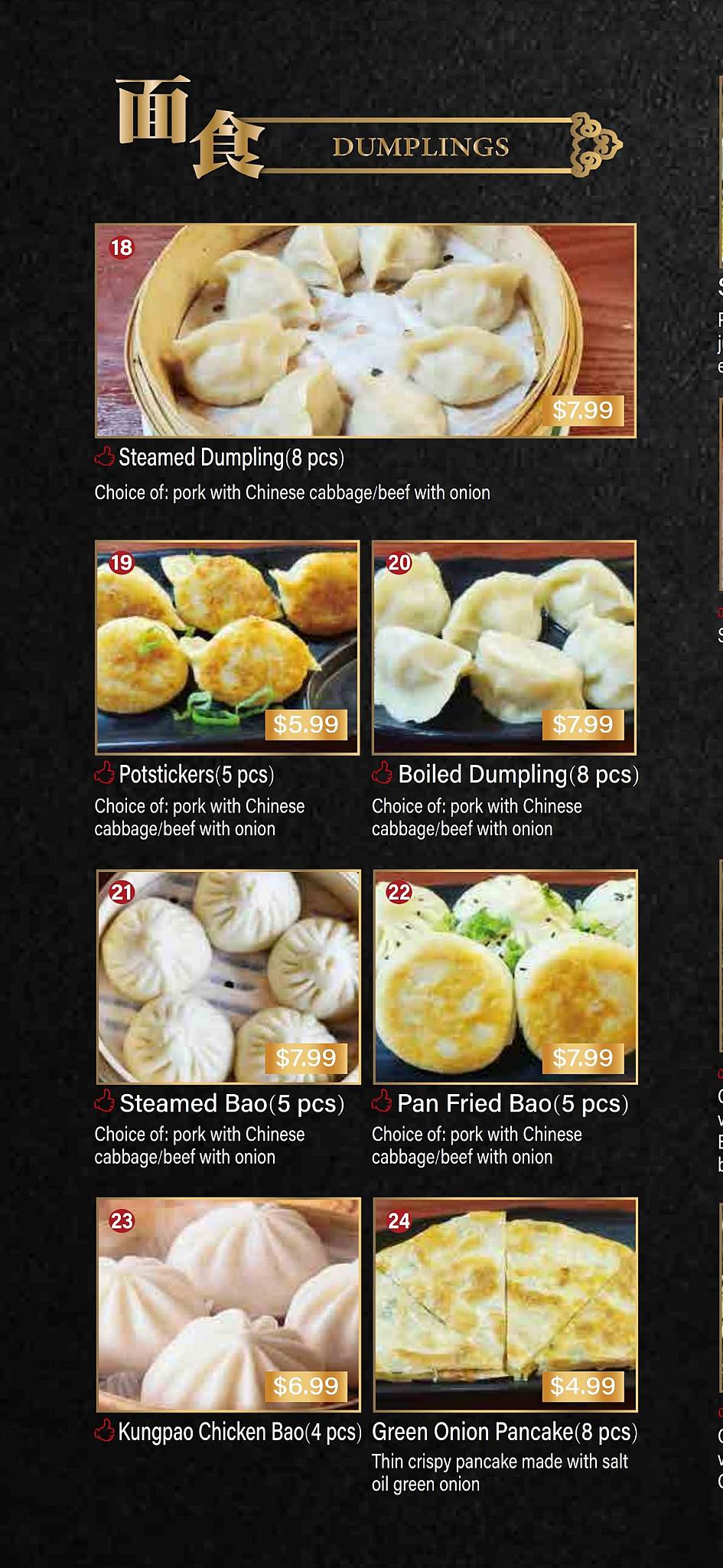 Menu at Fun noodle bar Slide Rd, Lubbock, Slide Rd ste 8