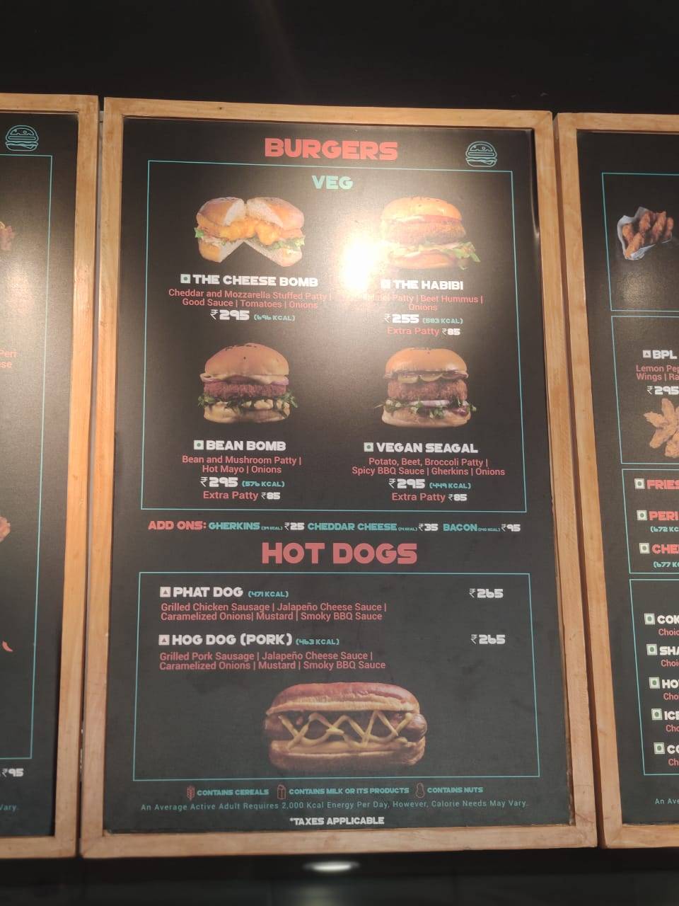 Menu at GOOD FLIPPIN' BURGERS, Mumbai, Gr flr