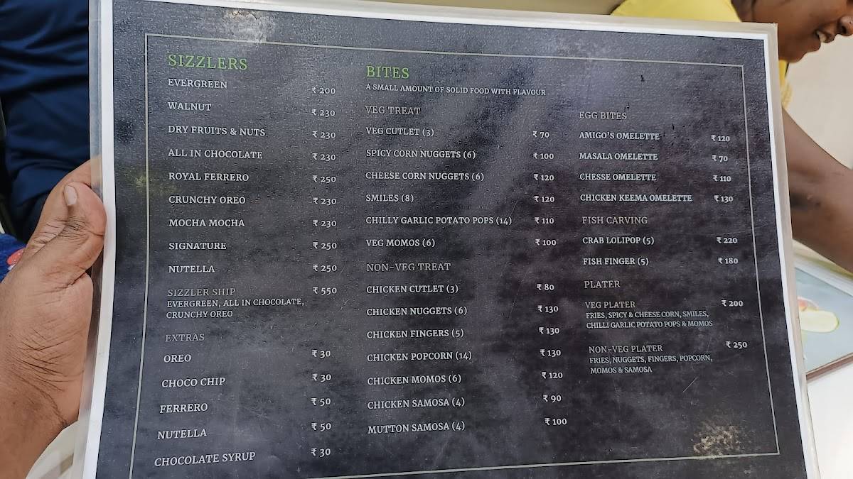 Menu at GST Food Street, Chennai, GST FOOD STREET
