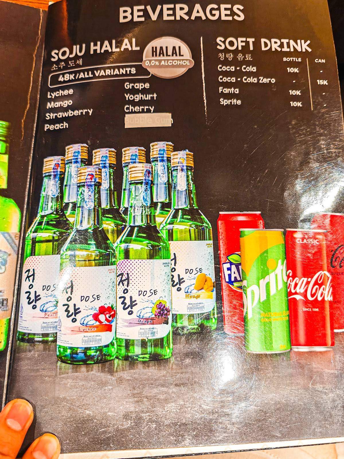 Menu at Gachi Korean Cuisine - Kertajaya Indah restaurant, Surabaya