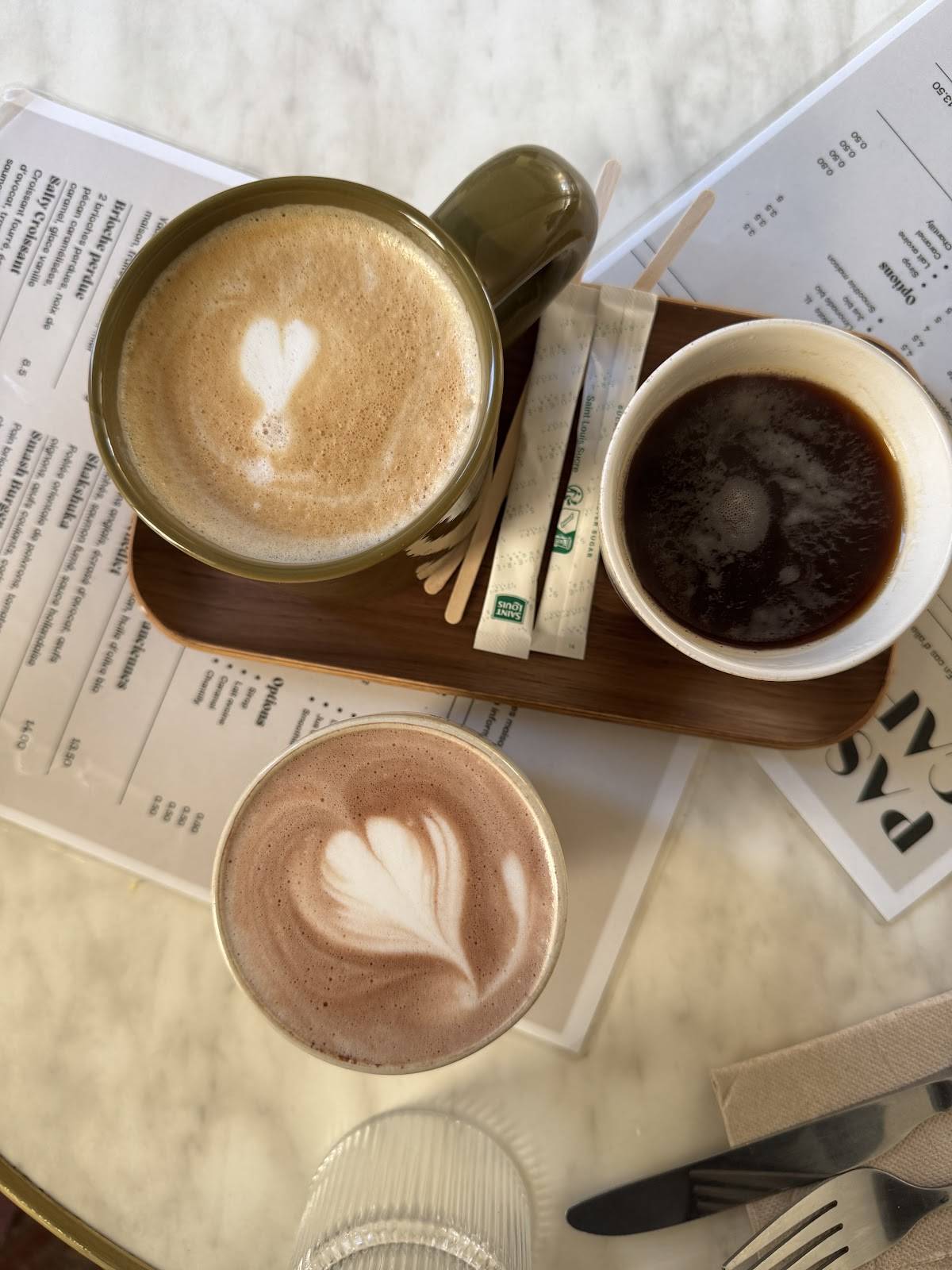Menu at Passion Café, Gagny