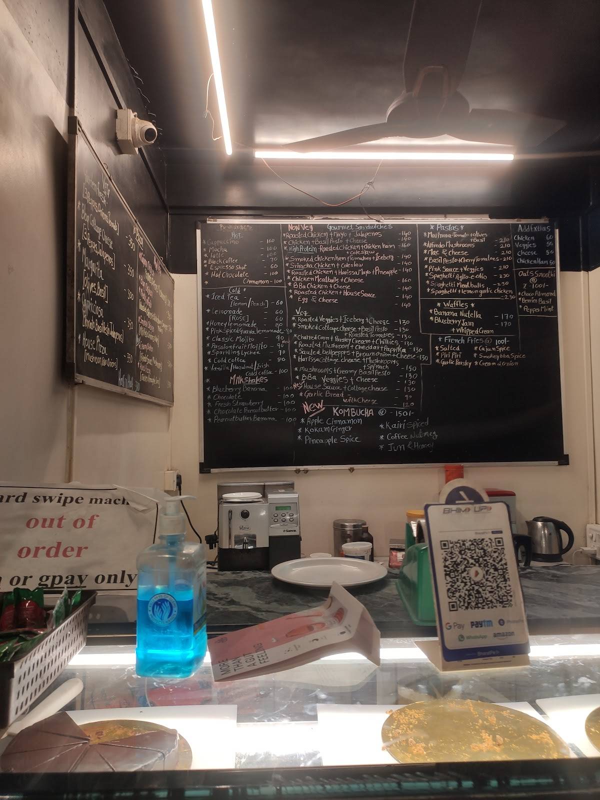 Menu at Ganache Patisserie & Cafe, Pune
