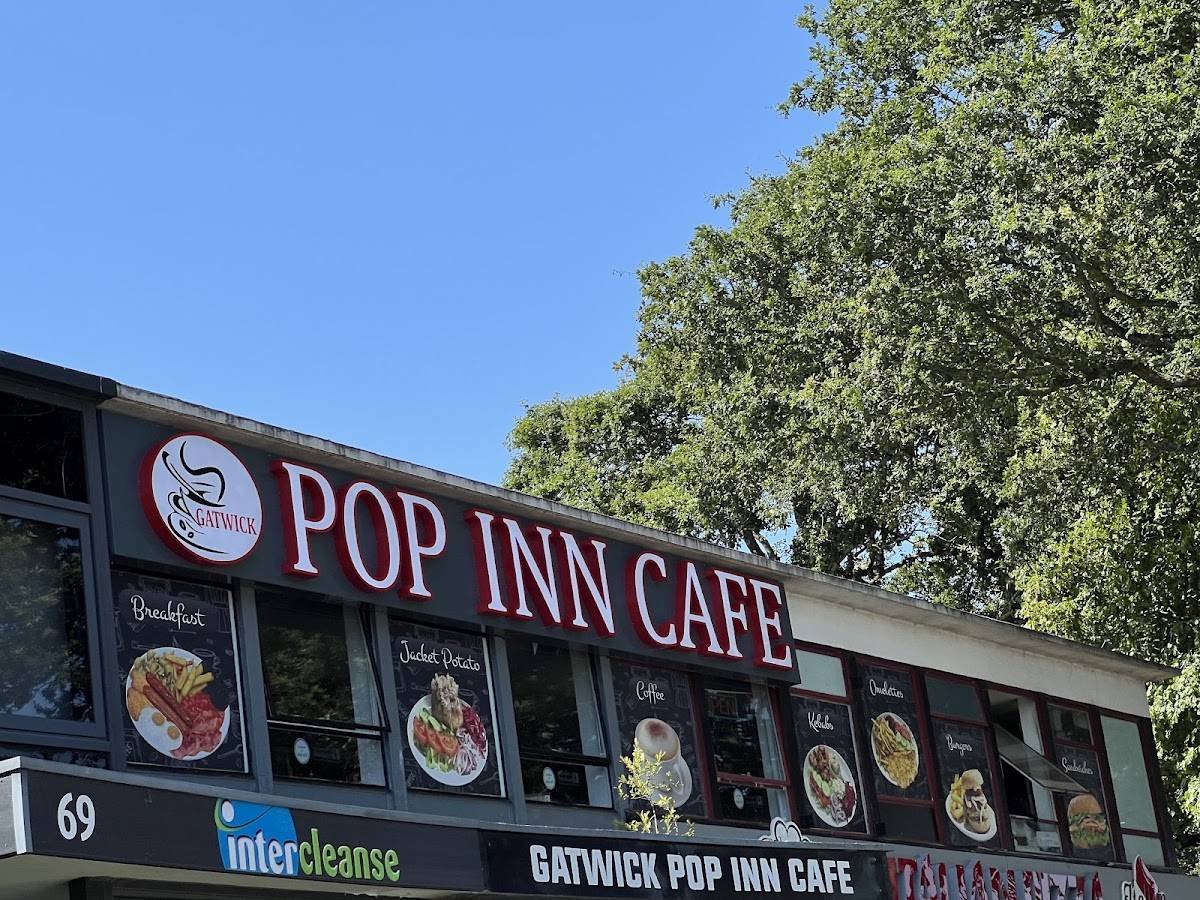 Menu at Gatwick Pop Inn Café cafe, Crawley, 71 Gatwick Rd