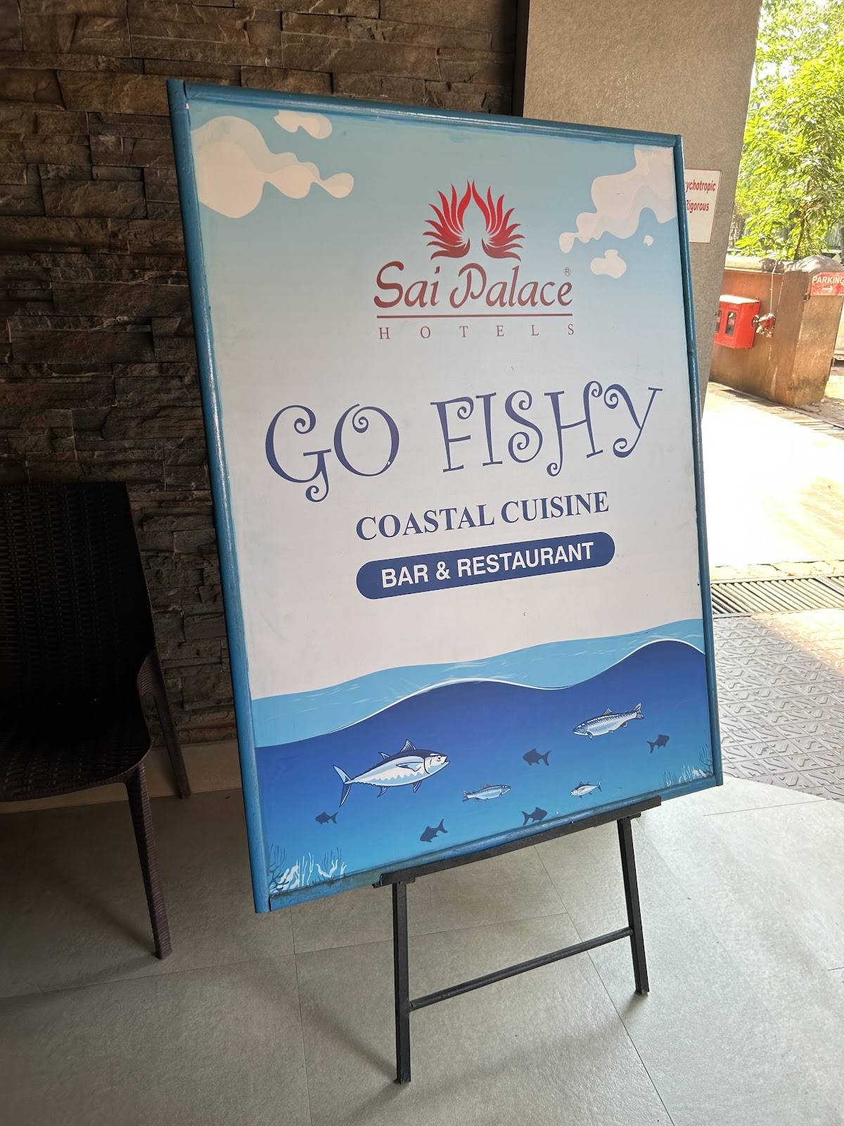 Menu at Go Fishy, Mangaluru