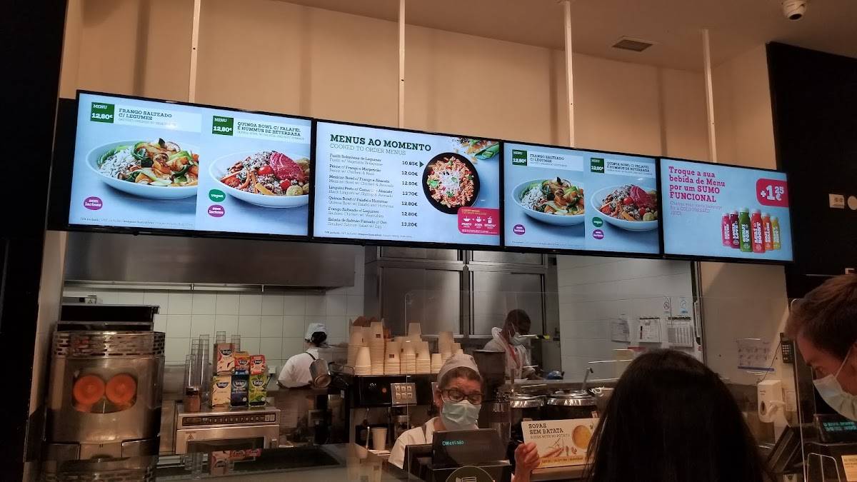 Menu em Go Natural restaurante, Lisboa, Rua Rodrigues de Faria