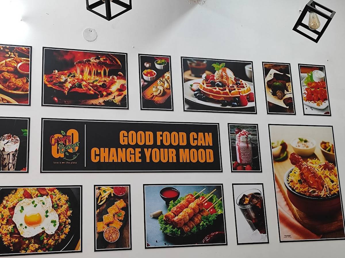 Menu at Go crispy burger, Hyderabad