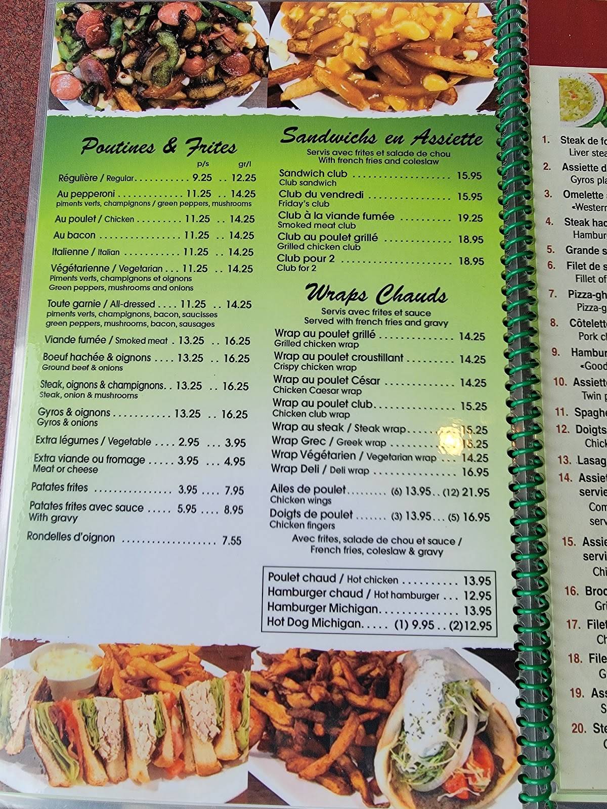 Menu at Goodies Restaurant, Hawkesbury