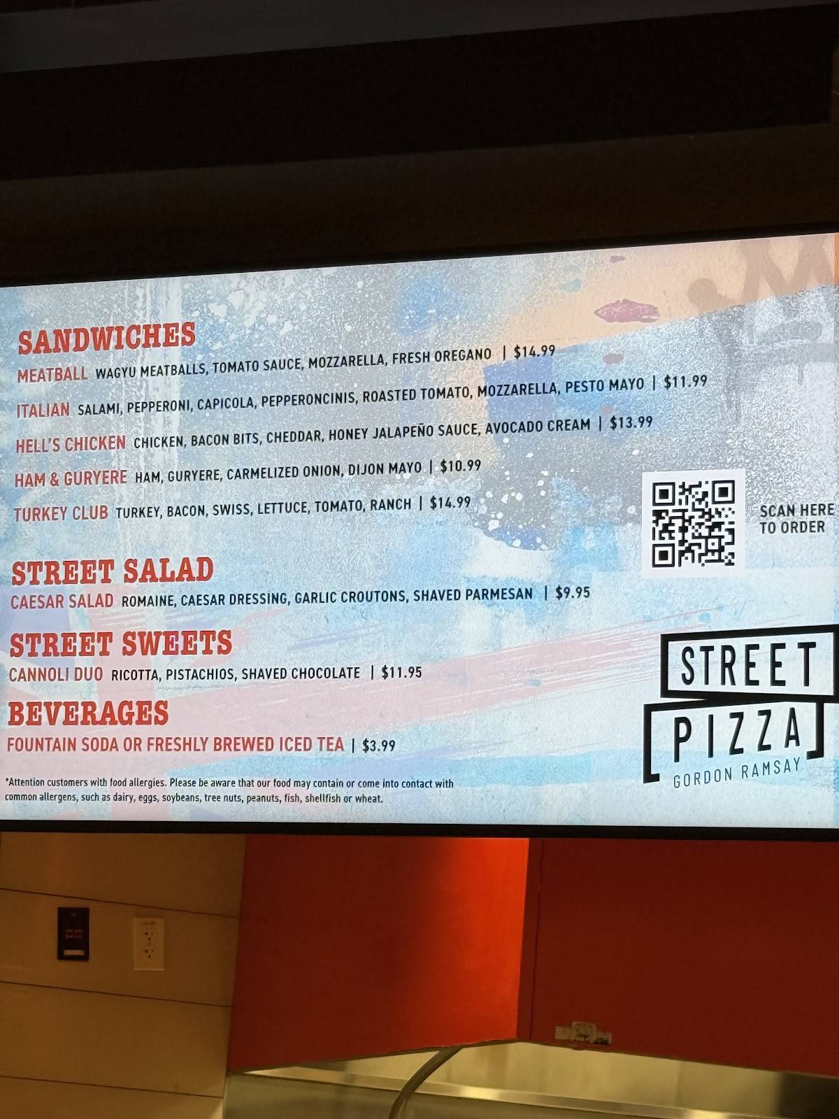 Menu at Gordon Ramsay Food Market restaurant, Cherokee, Harrah's ...