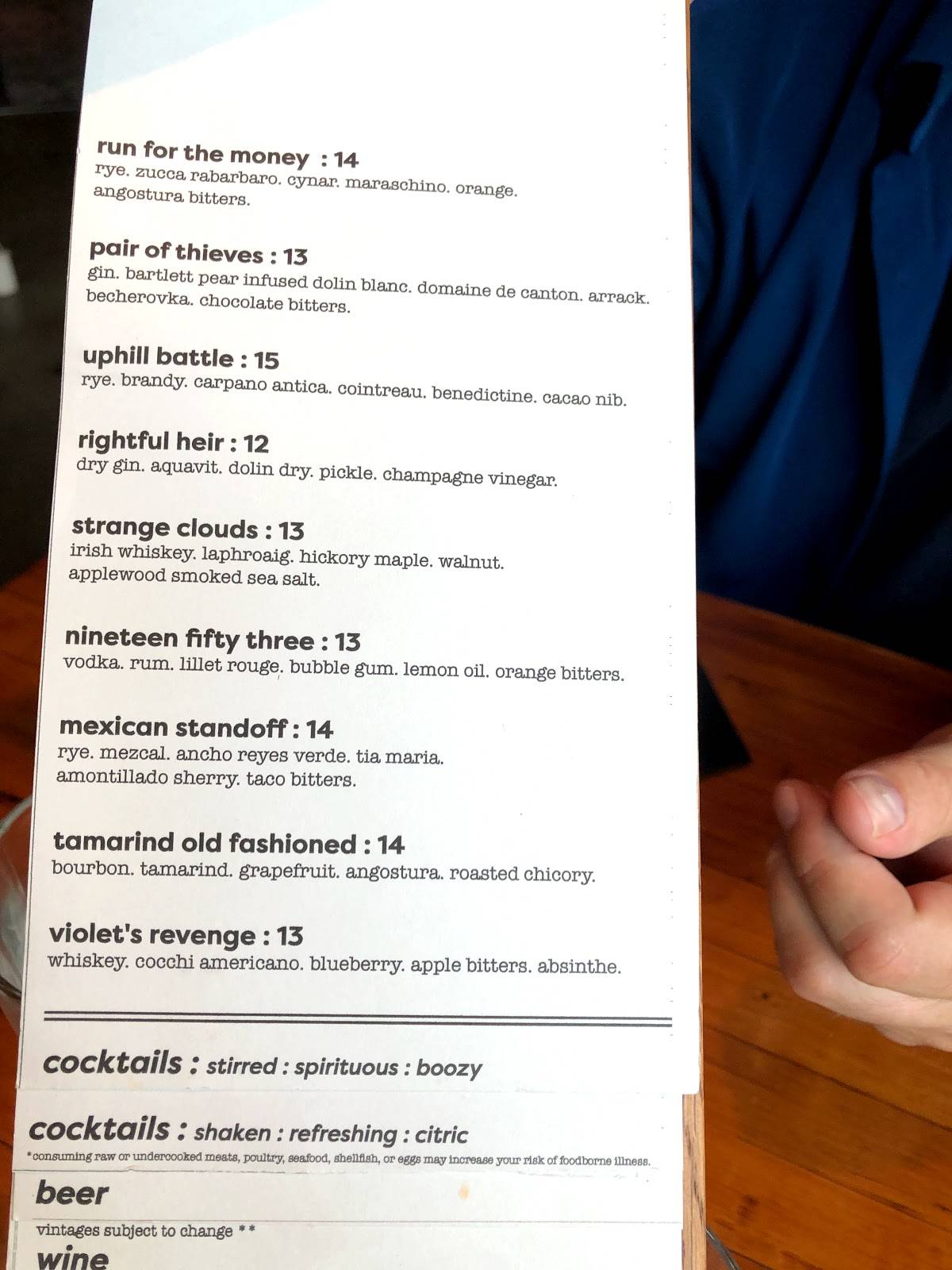 Menu at Grey Ghost Detroit pub & bar, Detroit