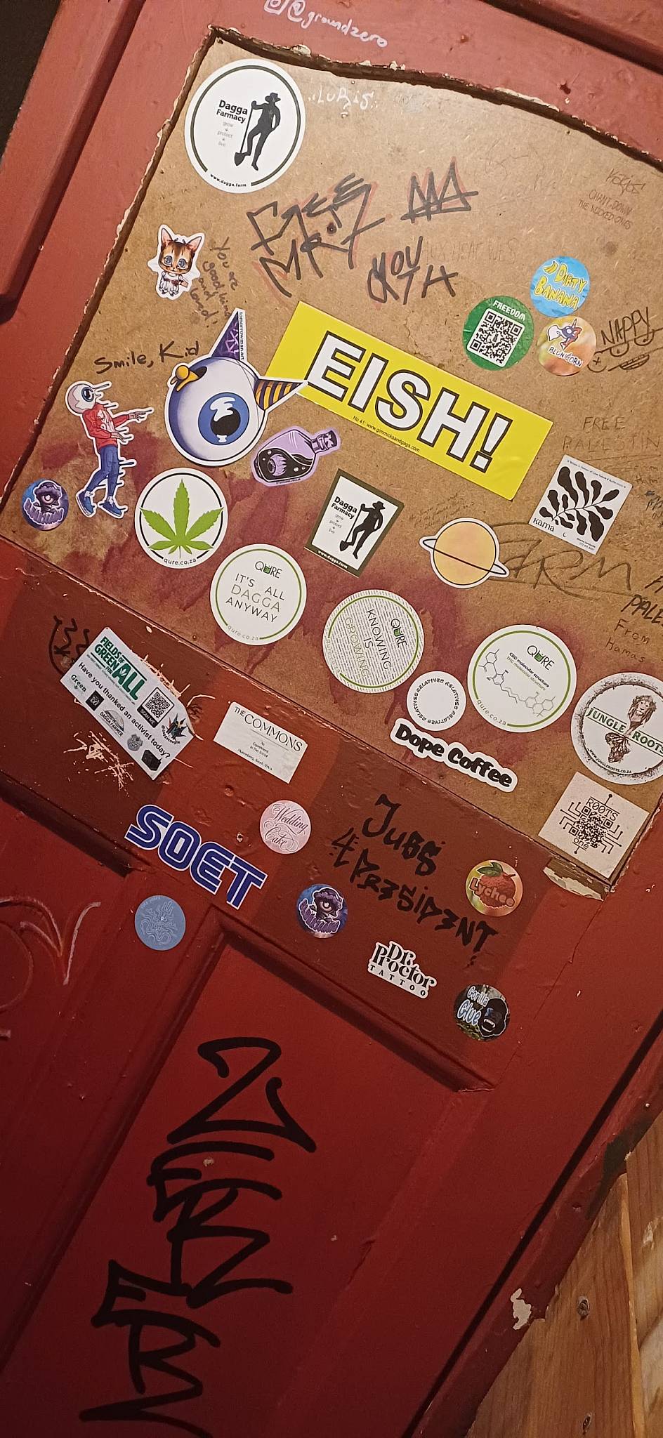 Menu at Ground Zero Cafe and Obscure Apothecary, Cape Town