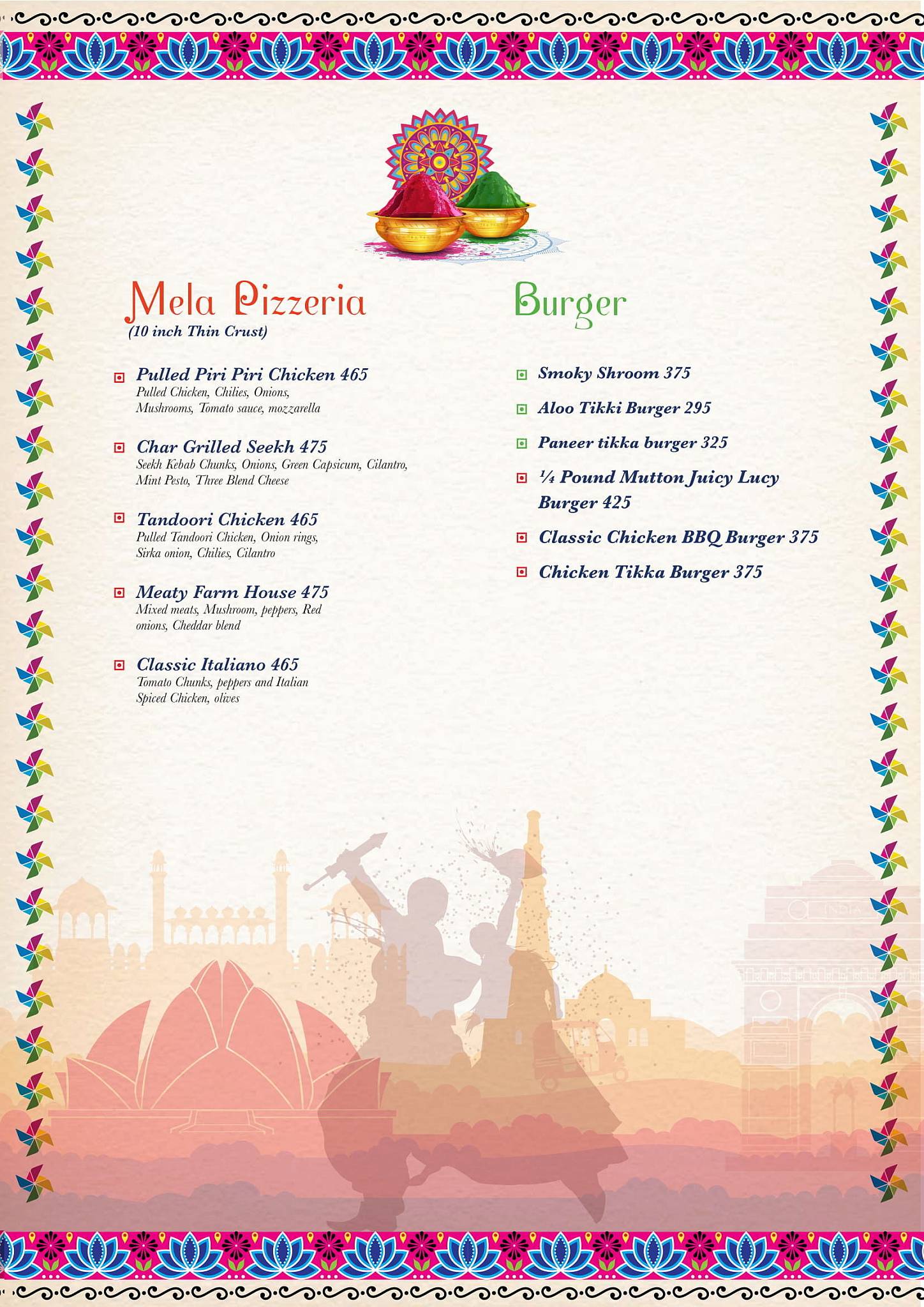 Menu at The Great Indian Mela, Gurugram, 4th Floor, Ambience Mall, NH 8