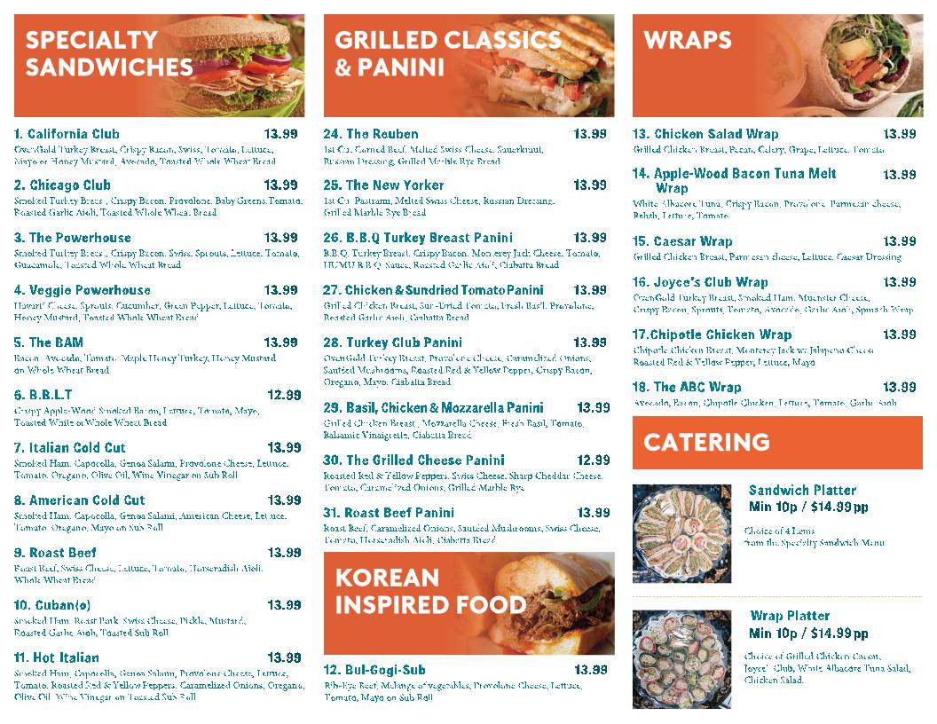 Menu at HUMU SANDWICH & SMOOTHIES pub & bar, Honolulu