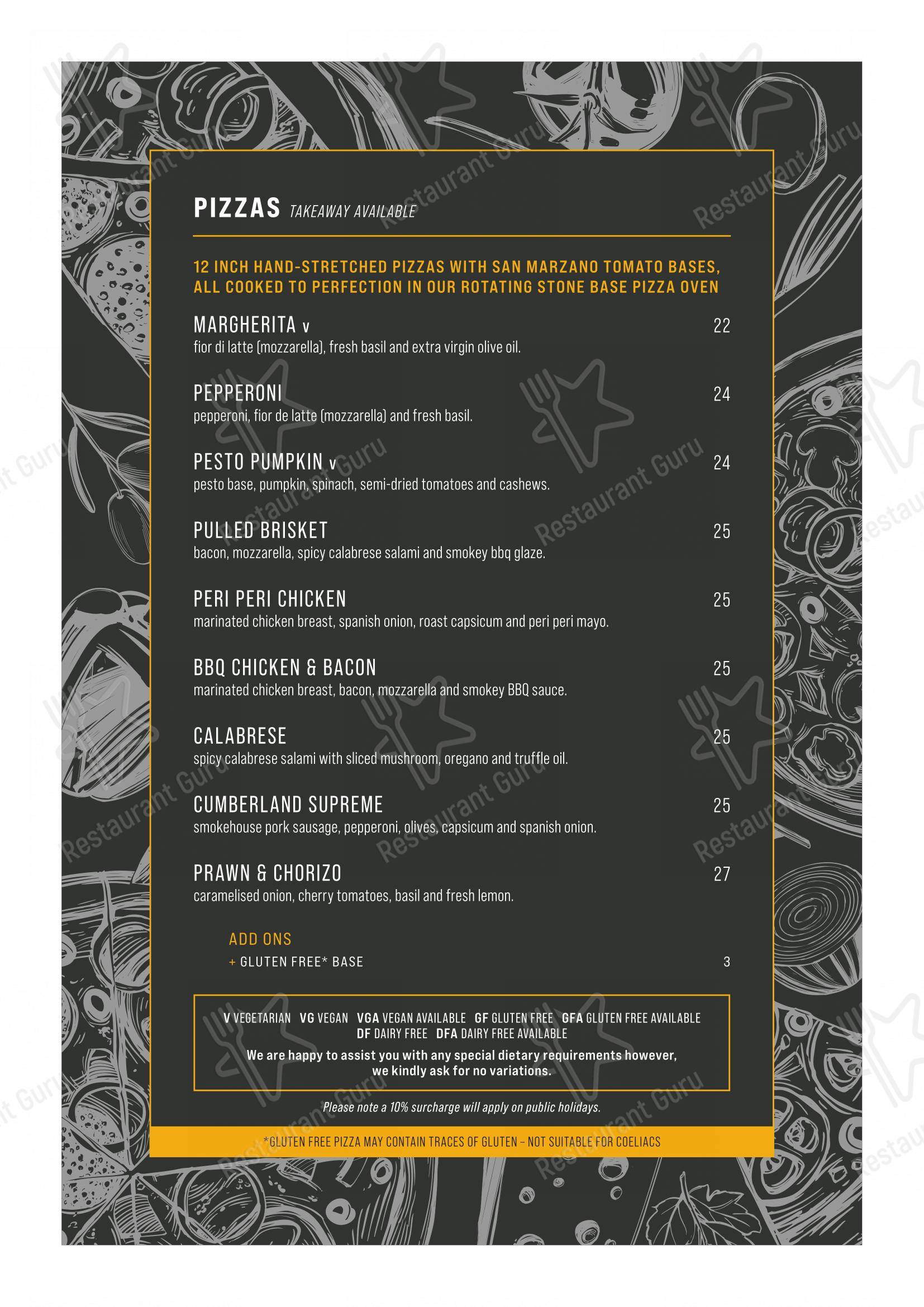 Menu at Harrigan's Cameron Park pub & bar, Cameron Park