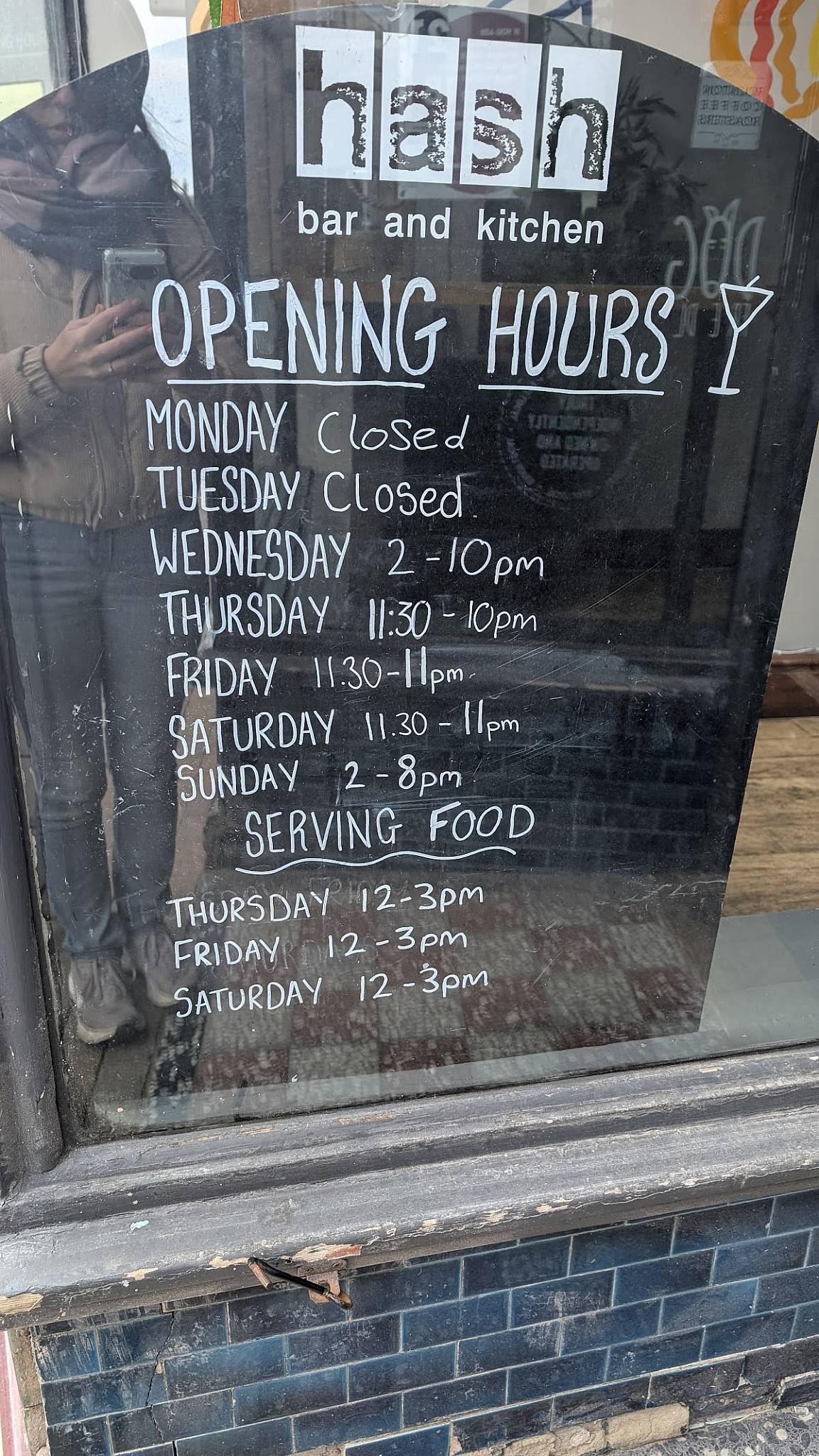 Menu at Hash Bar and Kitchen, Darlington
