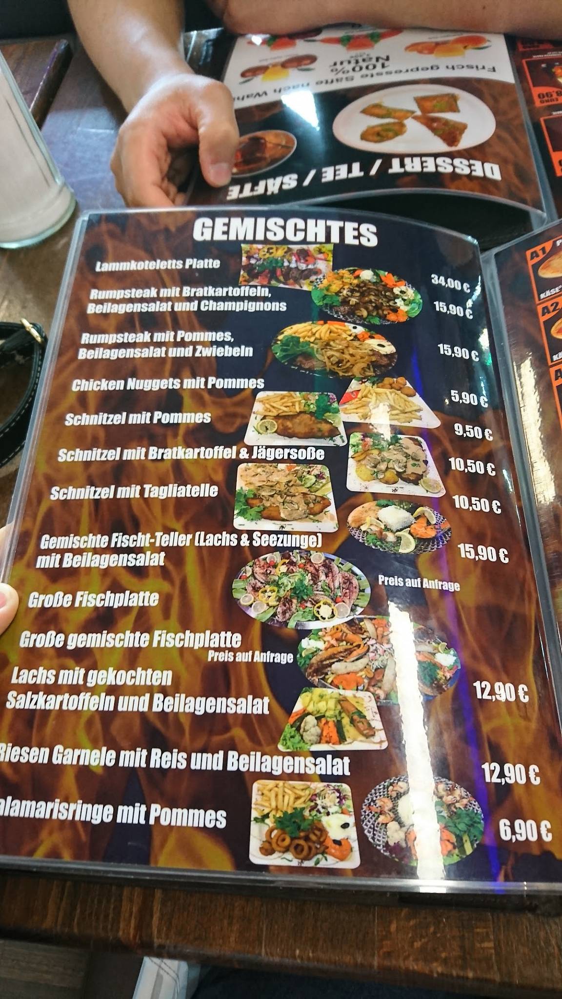 Menu at Restaurant Arbil Döner Imbiss, Heidelberg