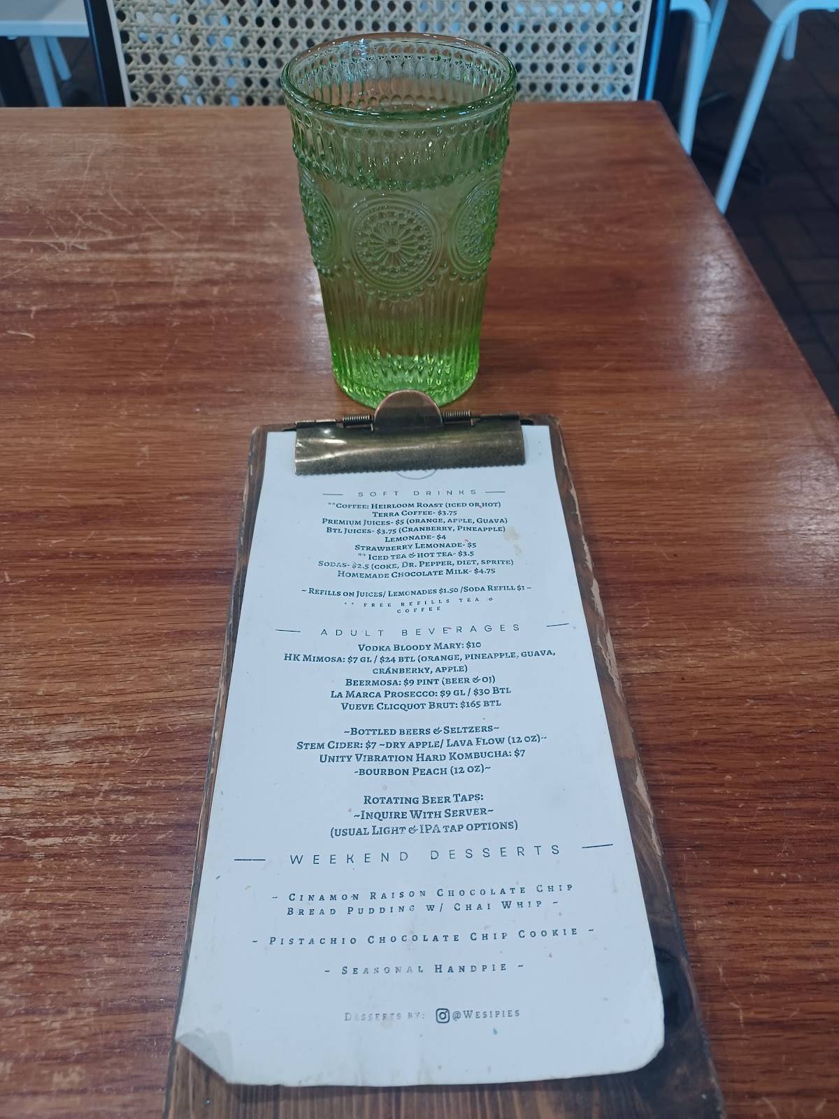 Menu at Heirloom Kitchen pub & bar, Stockton