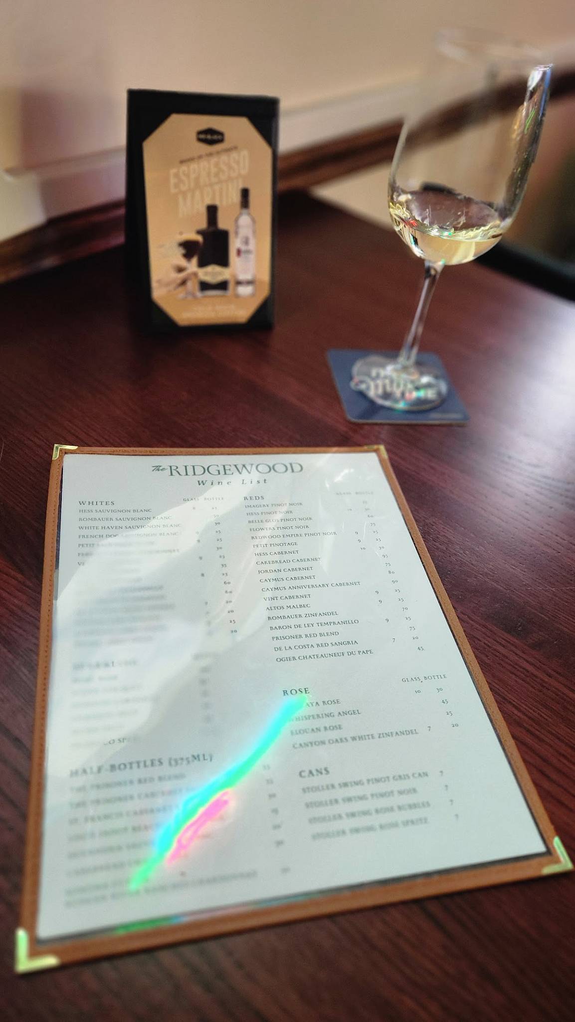 Menu at Ridgewood Tap pub & bar, Homewood