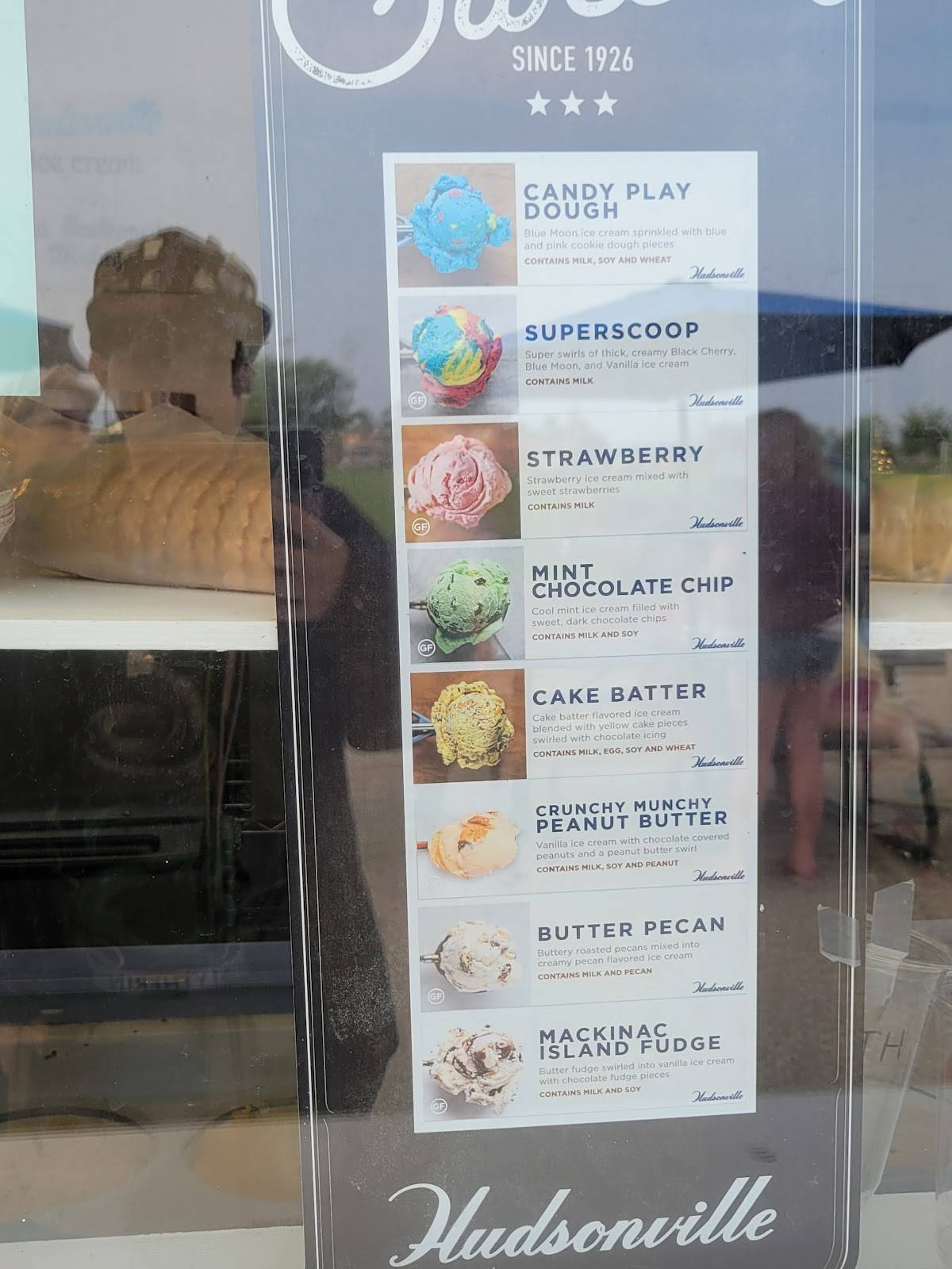 Menu at Hop Cones fast food, Hopkins