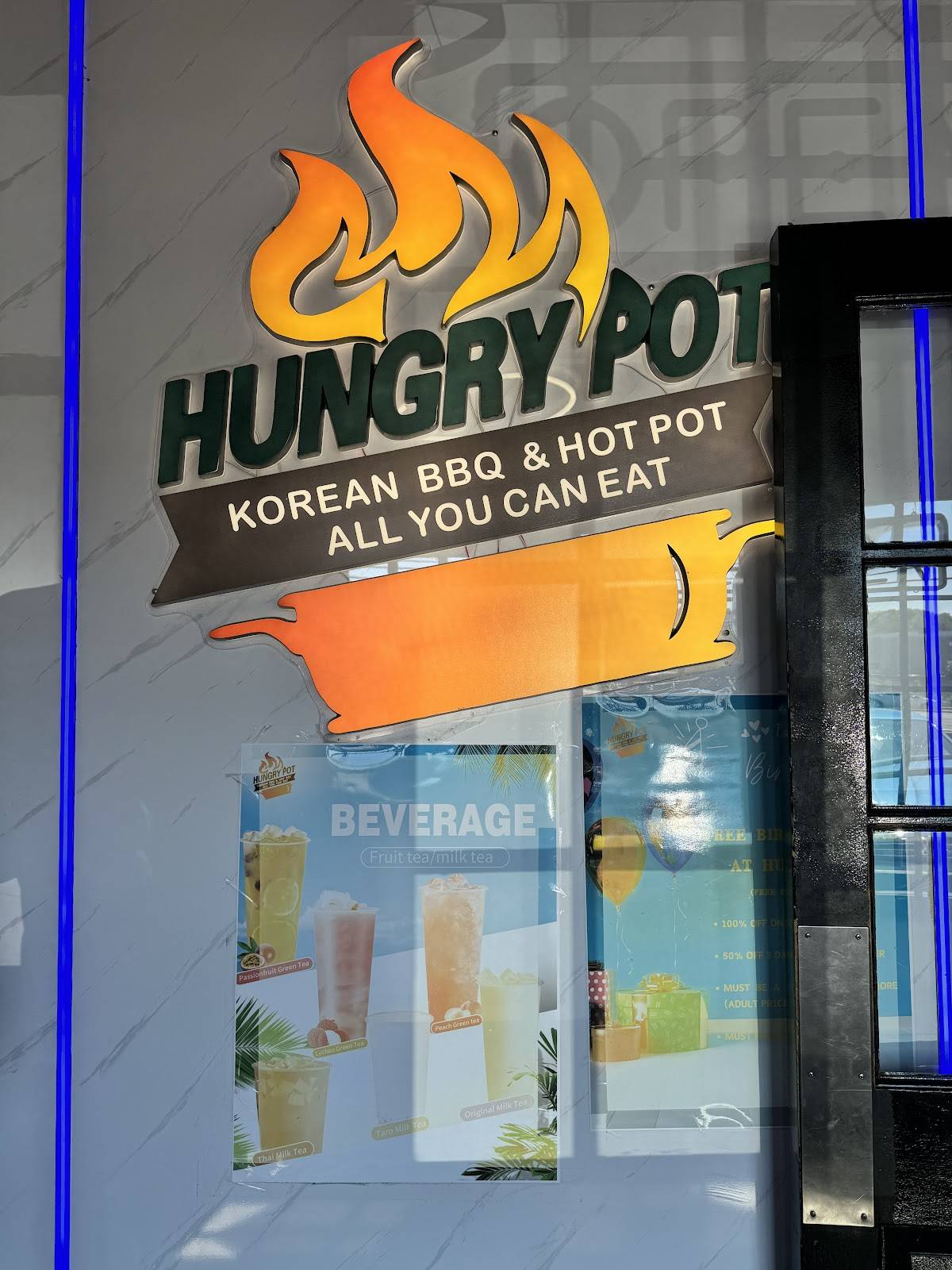 Menu at Hungry Pot Korean BBQ & Hot Pot, Dartmouth