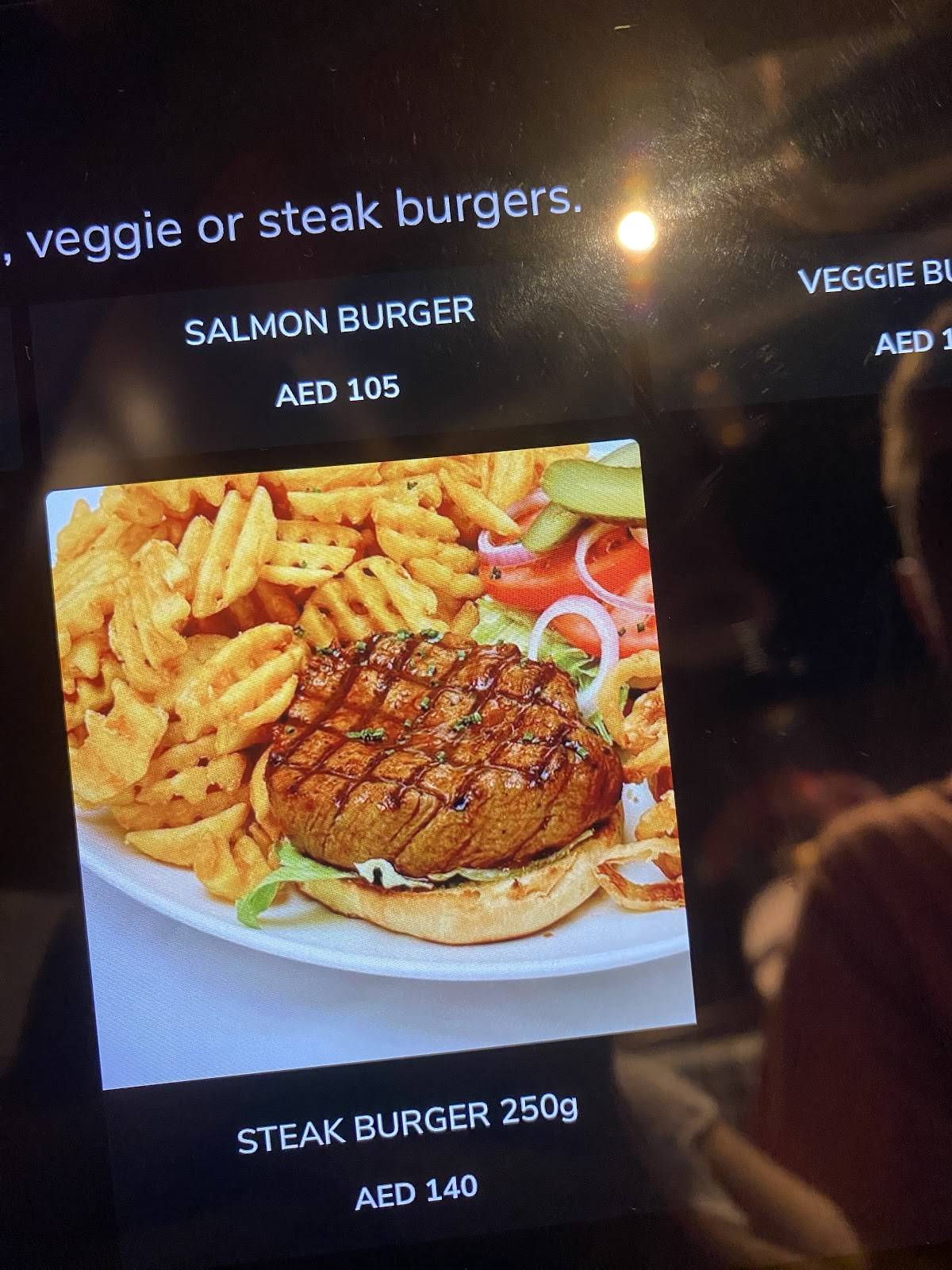 Menu at Hurricane’s Grill Dubai Mall steakhouse, Dubai
