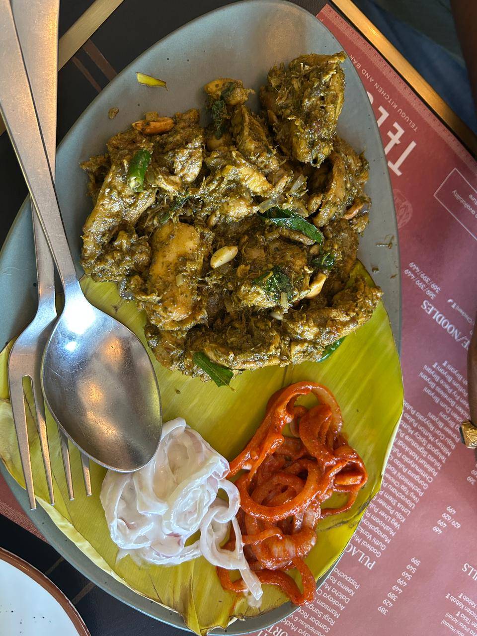 Menu at Telusa Telugu Kitchen and Bar, Hyderabad