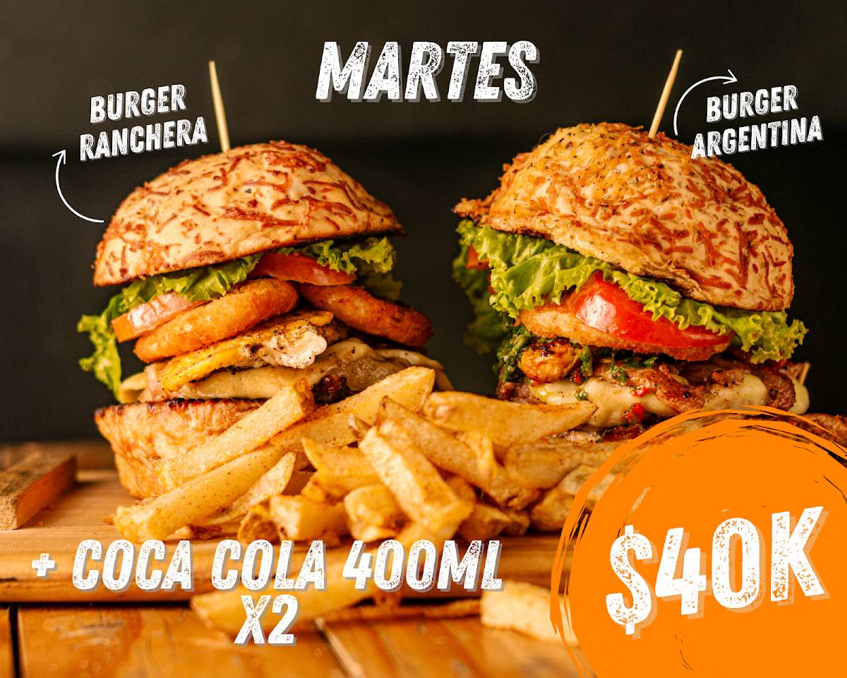 Carta de Ikaro Parrilla & Bar, Itagüí