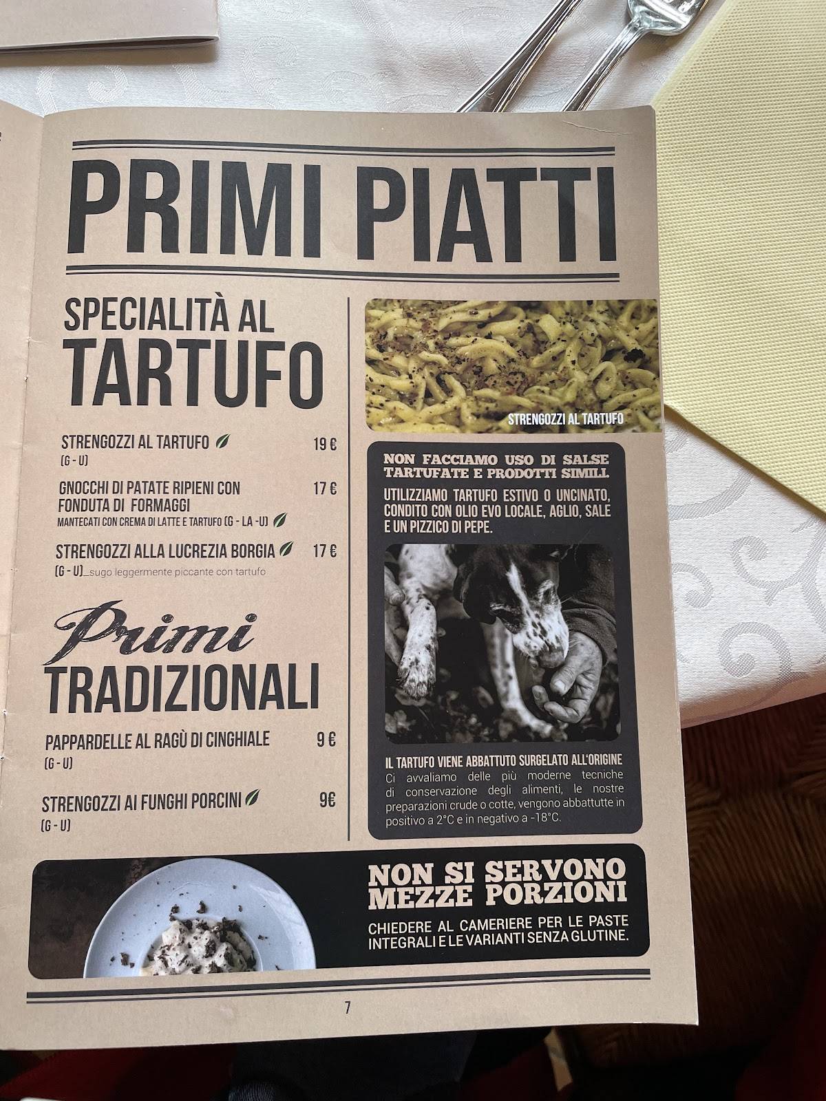 Menu da Il Caminetto pizzeria, Campello Sul Clitunno