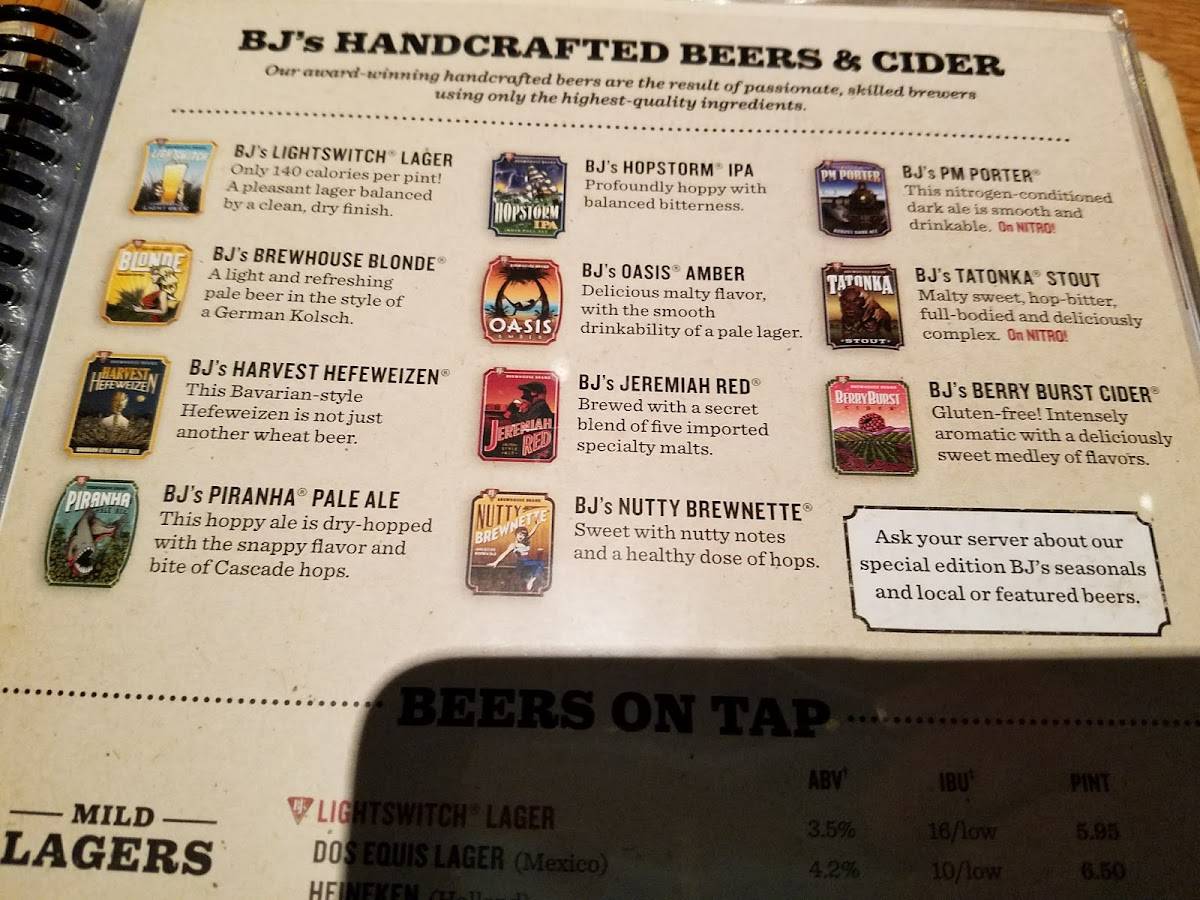Menu at JJ’s Diner restaurant, Egg Harbor Township