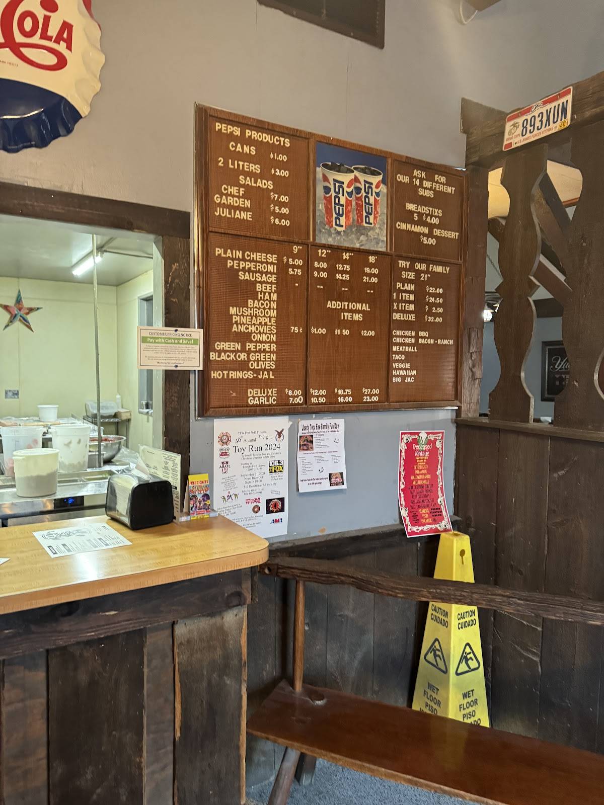 Menu at Jac & Do's Pizza pizzeria, Findlay, W Trenton Ave