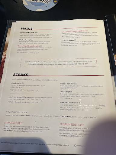 Menu at Jack Astor's Bar & Grill Eastgate, Hamilton, 75 Centennial Pkwy N