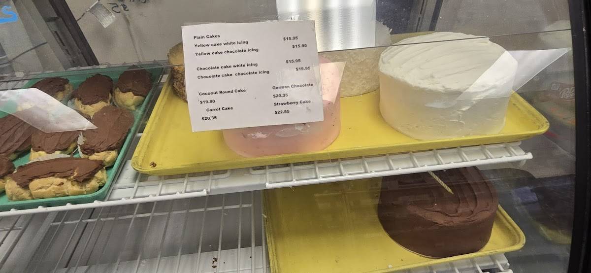 Menu at Jackson Bakery, Chattanooga