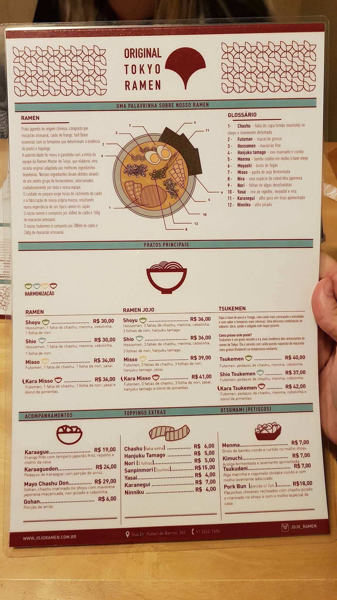 Menu em Jojo Paraíso restaurante, São Paulo