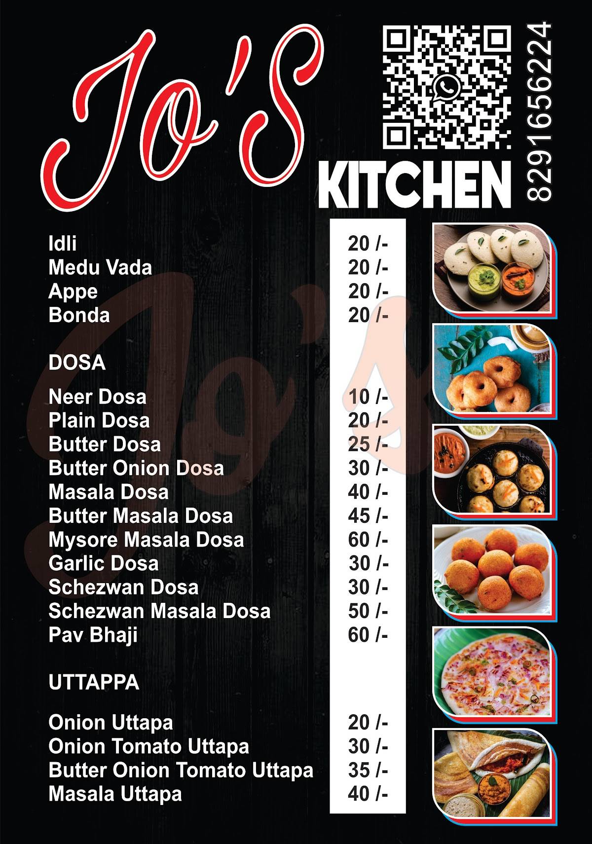 Menu at Jo'S KITCHEN, Mumbai