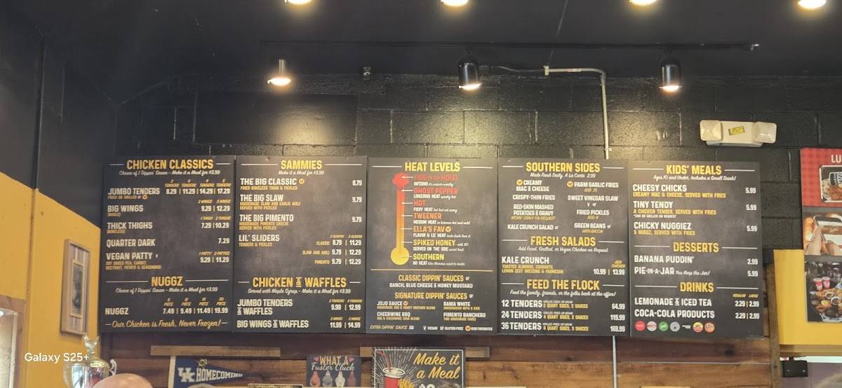 Carta del restaurante Joella's Hot Chicken - Lexington, Lexington