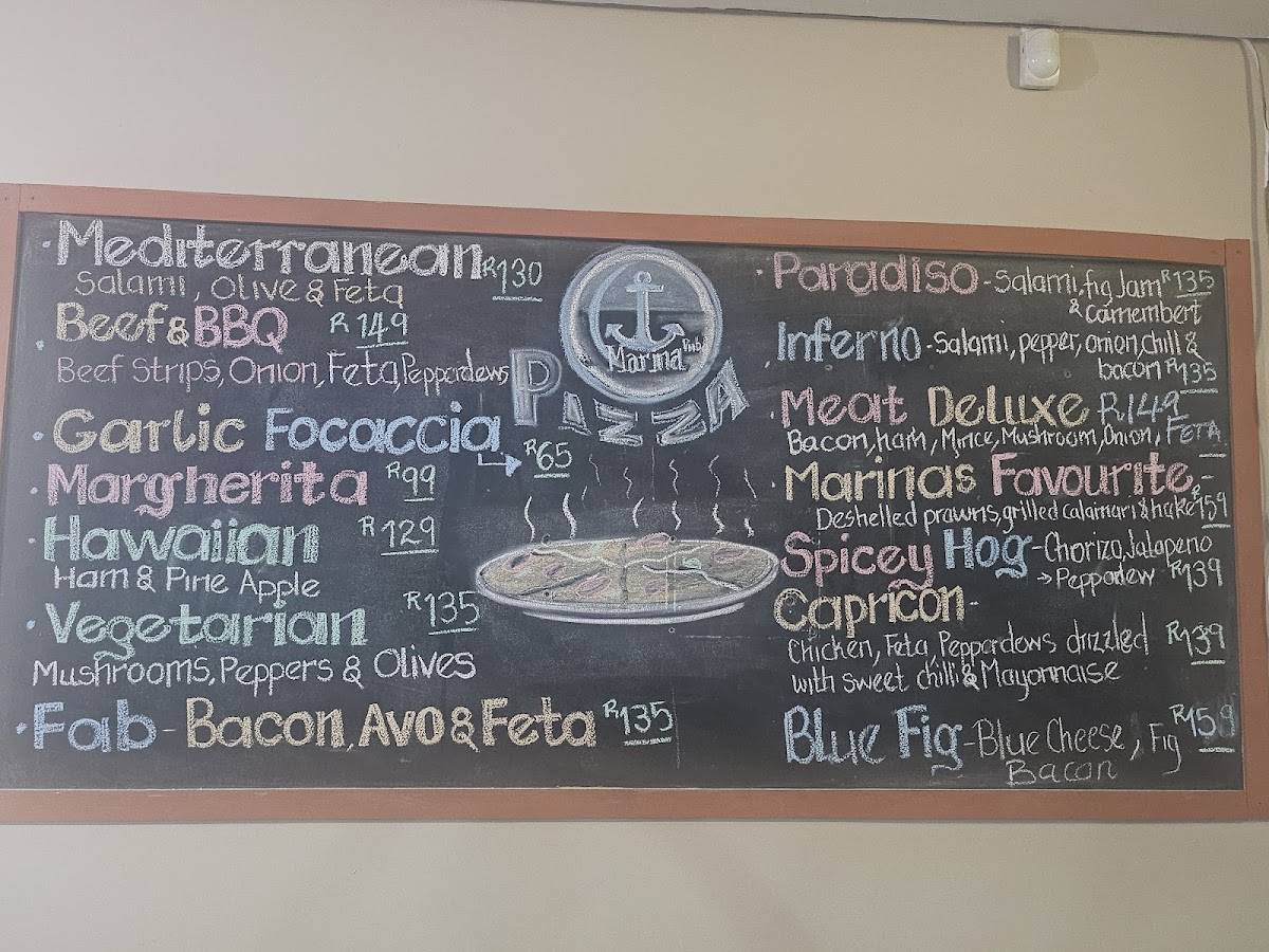 Menu at Johnny Fox's Pub & Restaurant, Cape Town