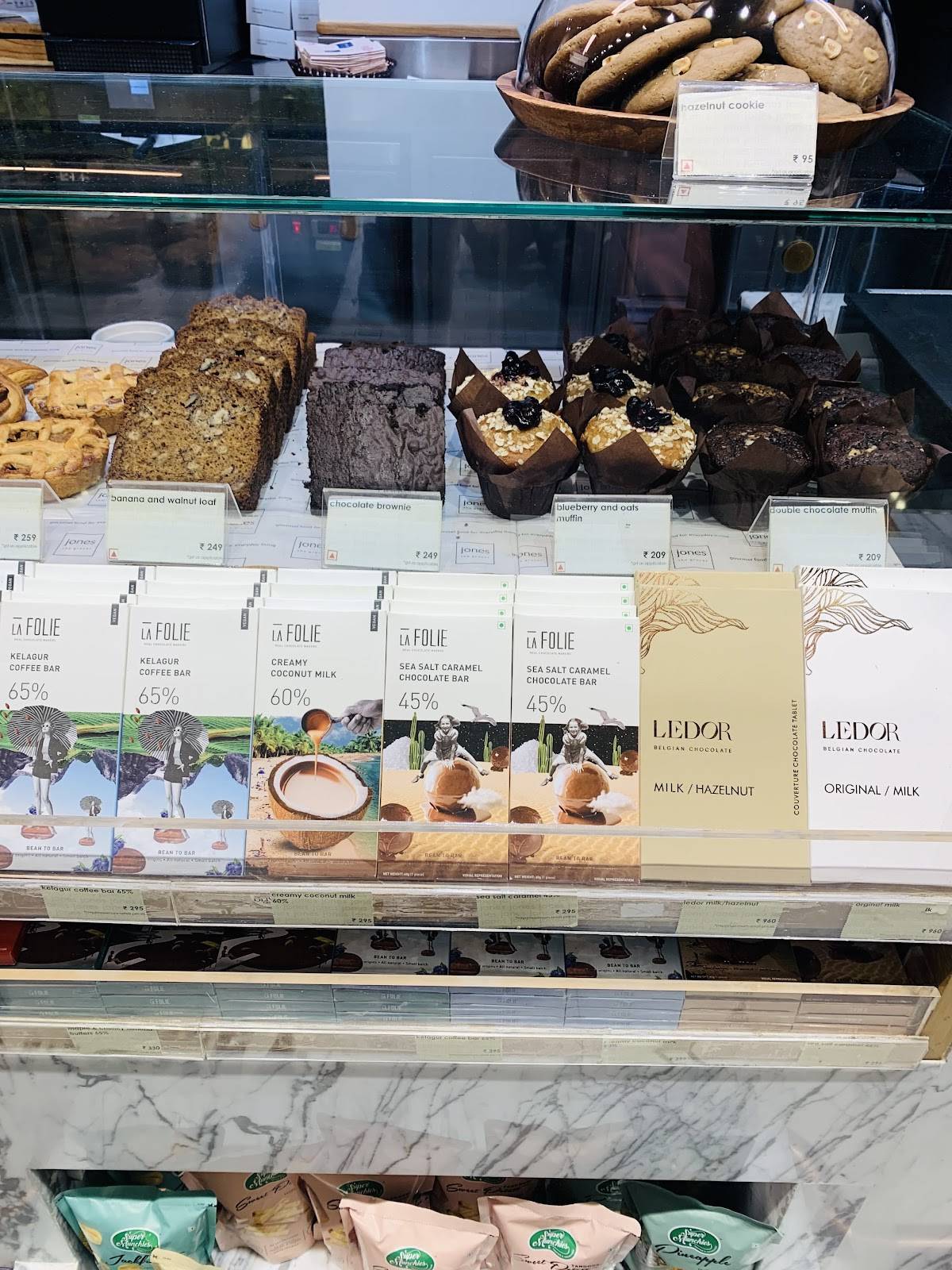 Menu at Jones the Grocer (Bengaluru Airport), Bengaluru