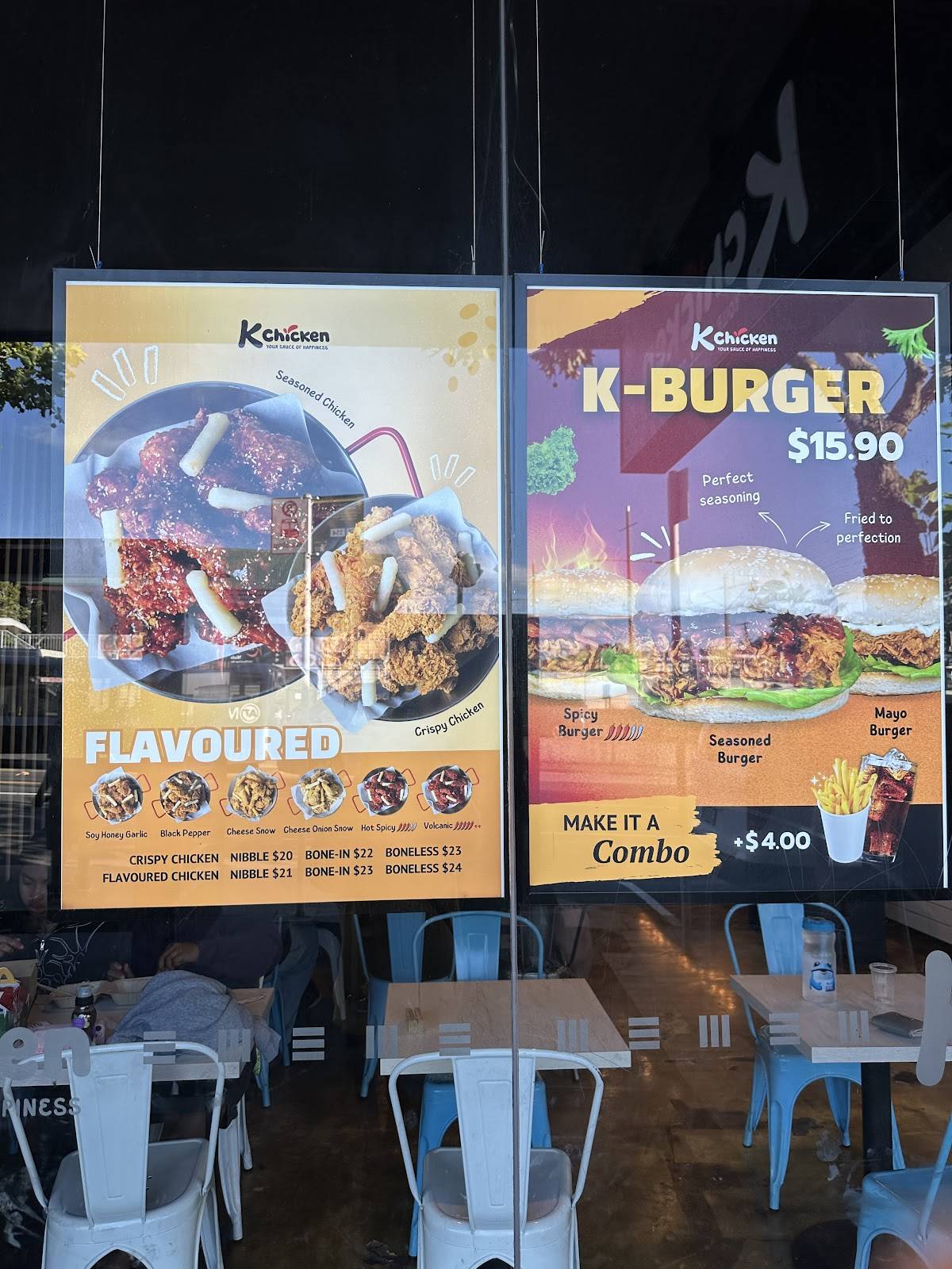 Menu at K Chicken Glen Eden restaurant, Auckland