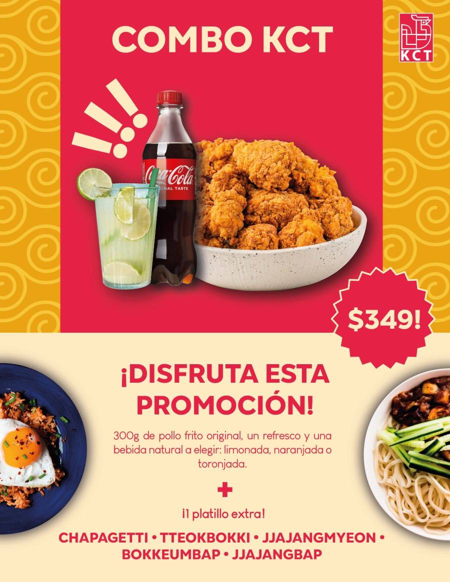 Carta del restaurante Korea Chicken Town, Merida