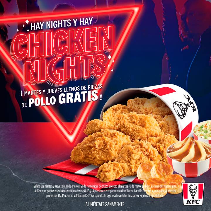 Carta del restaurante KFC, Altamira, Av. Puerto Industrial 209